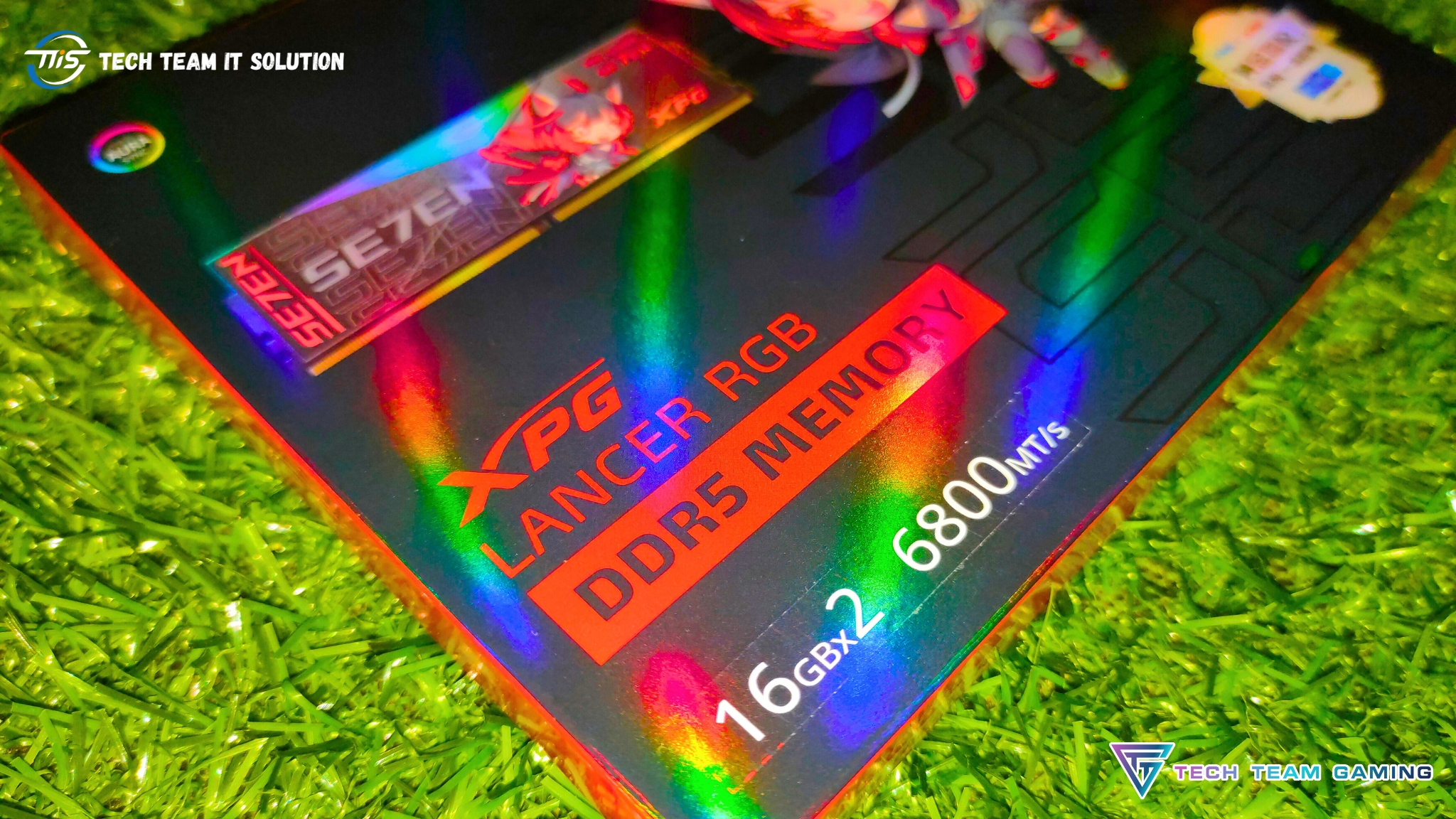 XPG LANCER 32GB (RO姬 - SE7EN / 吹雪 - SNOW WHITE) RGB DDR5 6800MHZ (16GB ...