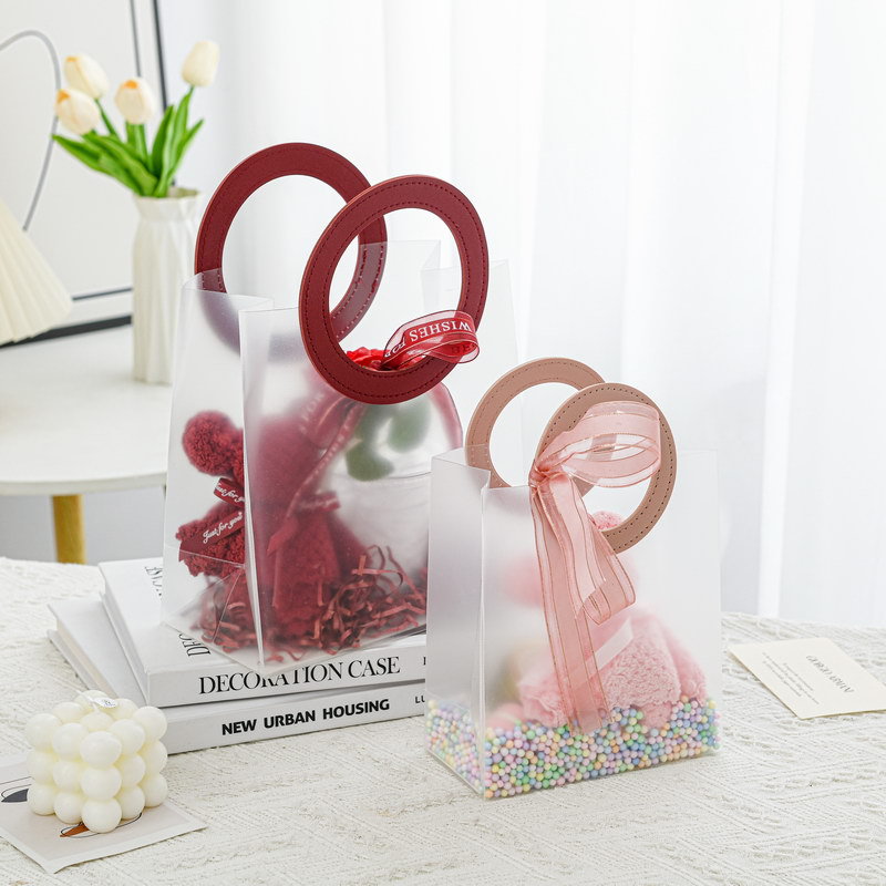 PP Frosted Gift Bag Plastic Beg Doorgift Kahwin Wedding Beg Goodies ...