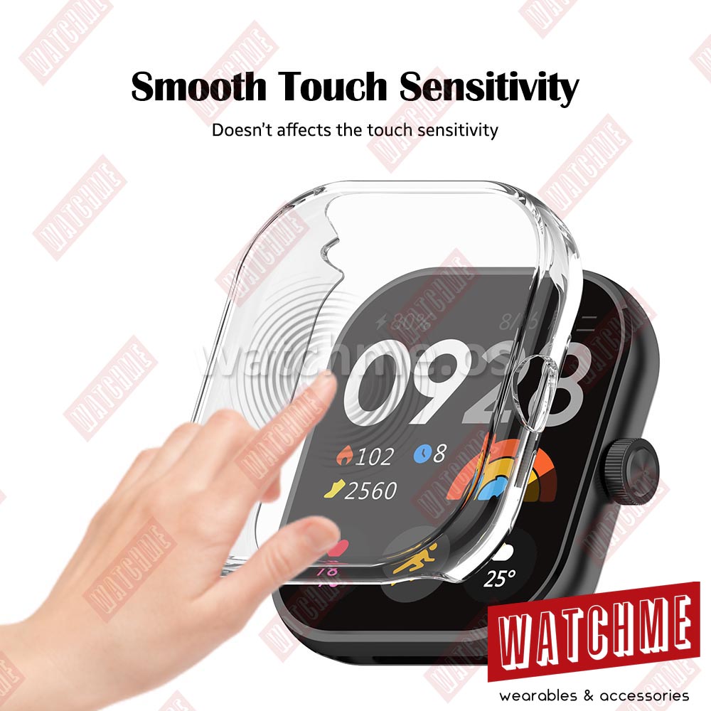 Xiaomi Redmi Watch 5 / Watch 4 Protector Case, 2in1 Soft Casing With ...