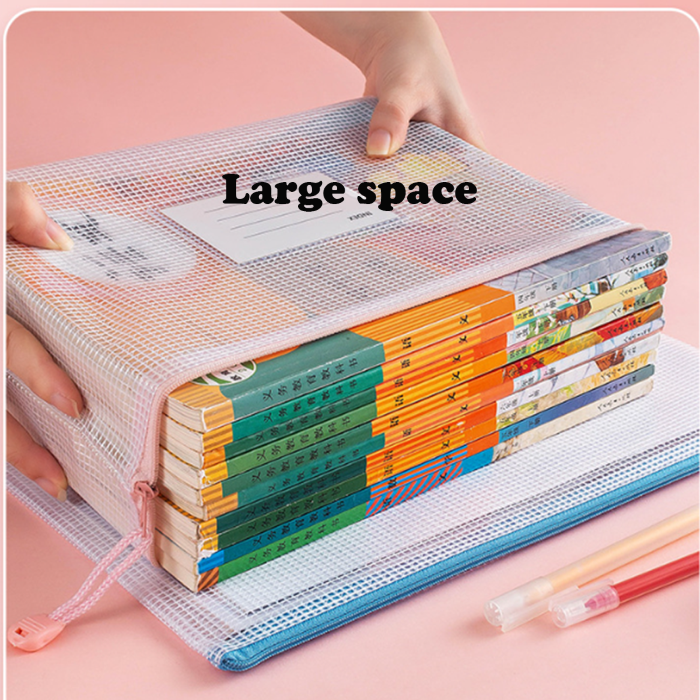 A3/B4 File Waterproof Subject File Zipper File PVC Holder Zip Bag for ...