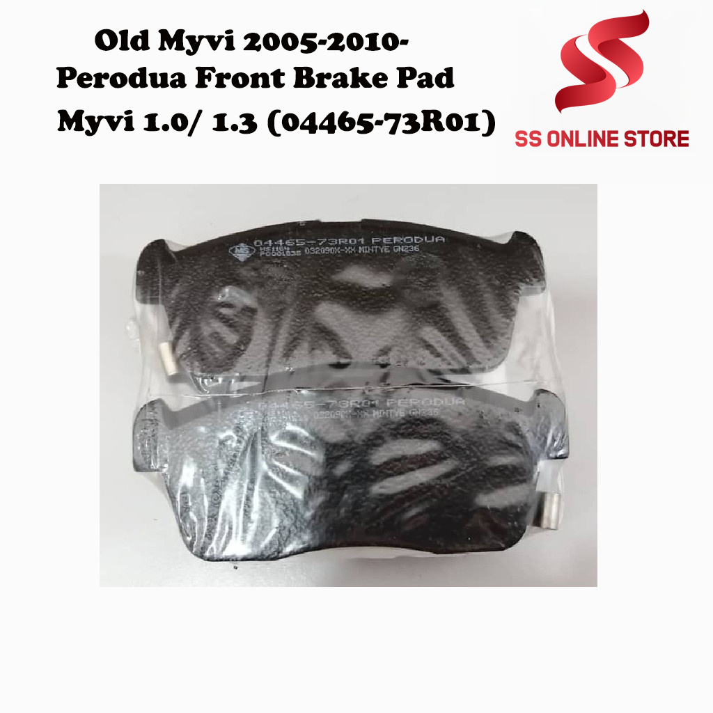 PERODUA Brake Pad Old Myvi 2005 2010 Front Brake Pads Myvi 1.0/1.3 Disc ...