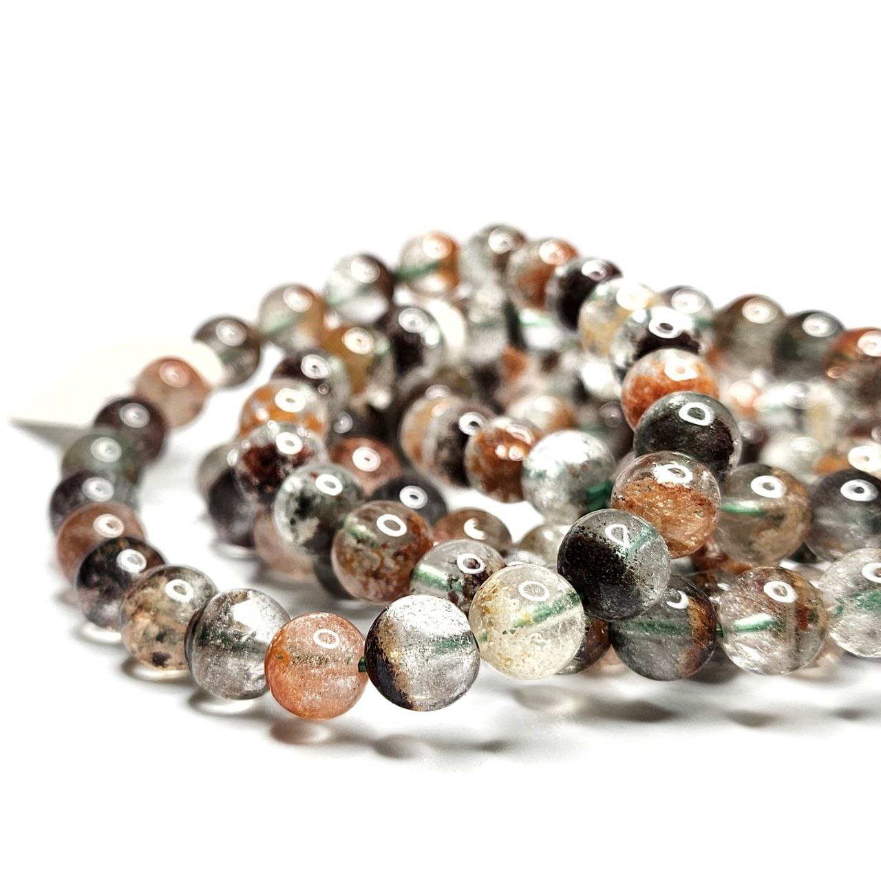Natural Crystal High Quality Four Season Phantom Quartz Bracelet Solar ...