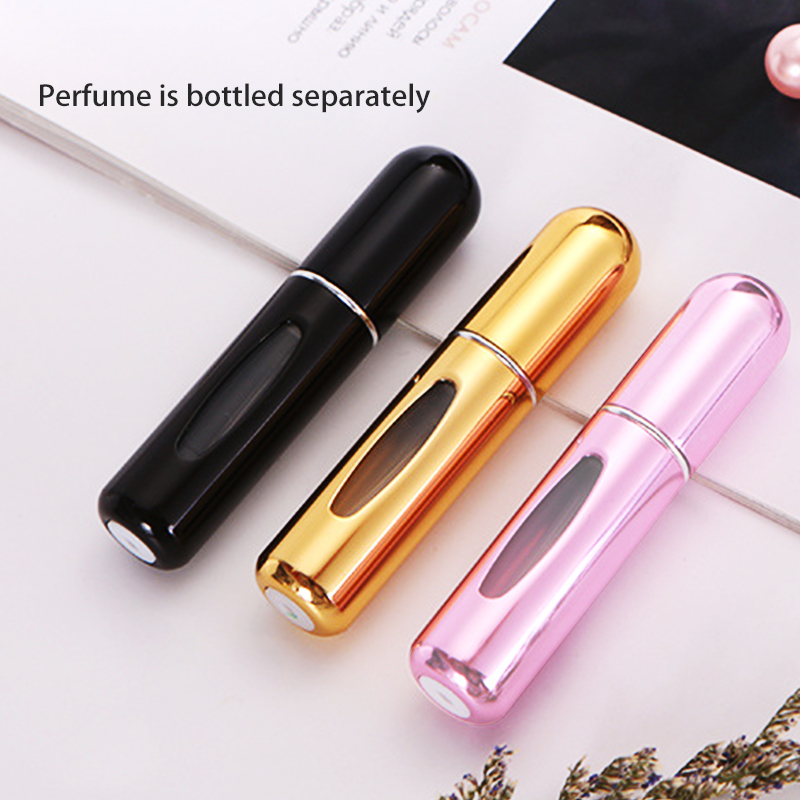 Refillable Perfume Atomizer Spray Bottle Portable Mini Empty case ...