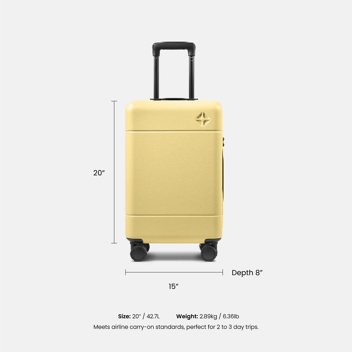 Thousand Miles Voyage Carry-On Luggage - 20 inch Cabin size Travel ...