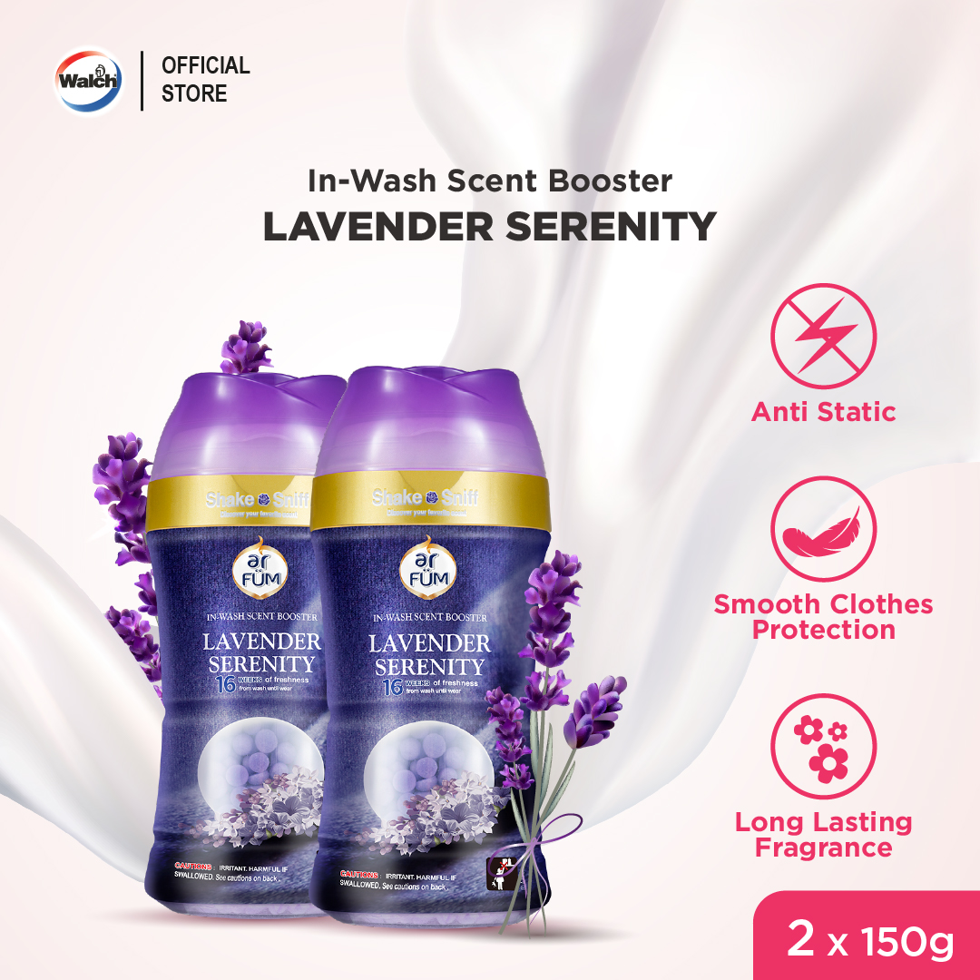 [TWIN PACK] ar FUM in-wash Scent Booster - Lavender Serenity (150g ...