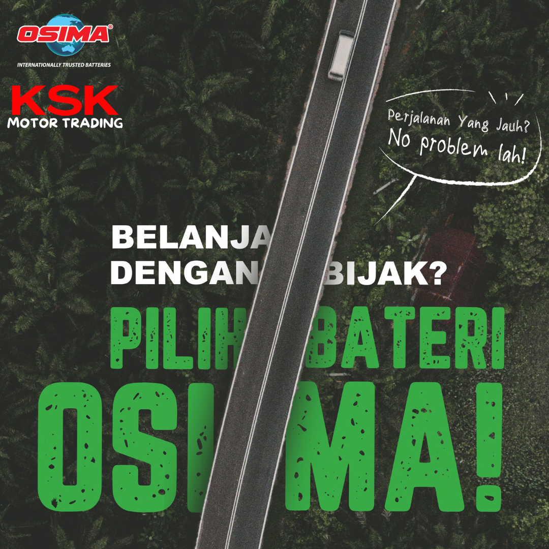 OSIMA GTZ5-S GEL BATTERY MOTORSIKAL BATERI 12V5AH GTZ5 YTZ4 YTZ5 YTZ5S ...