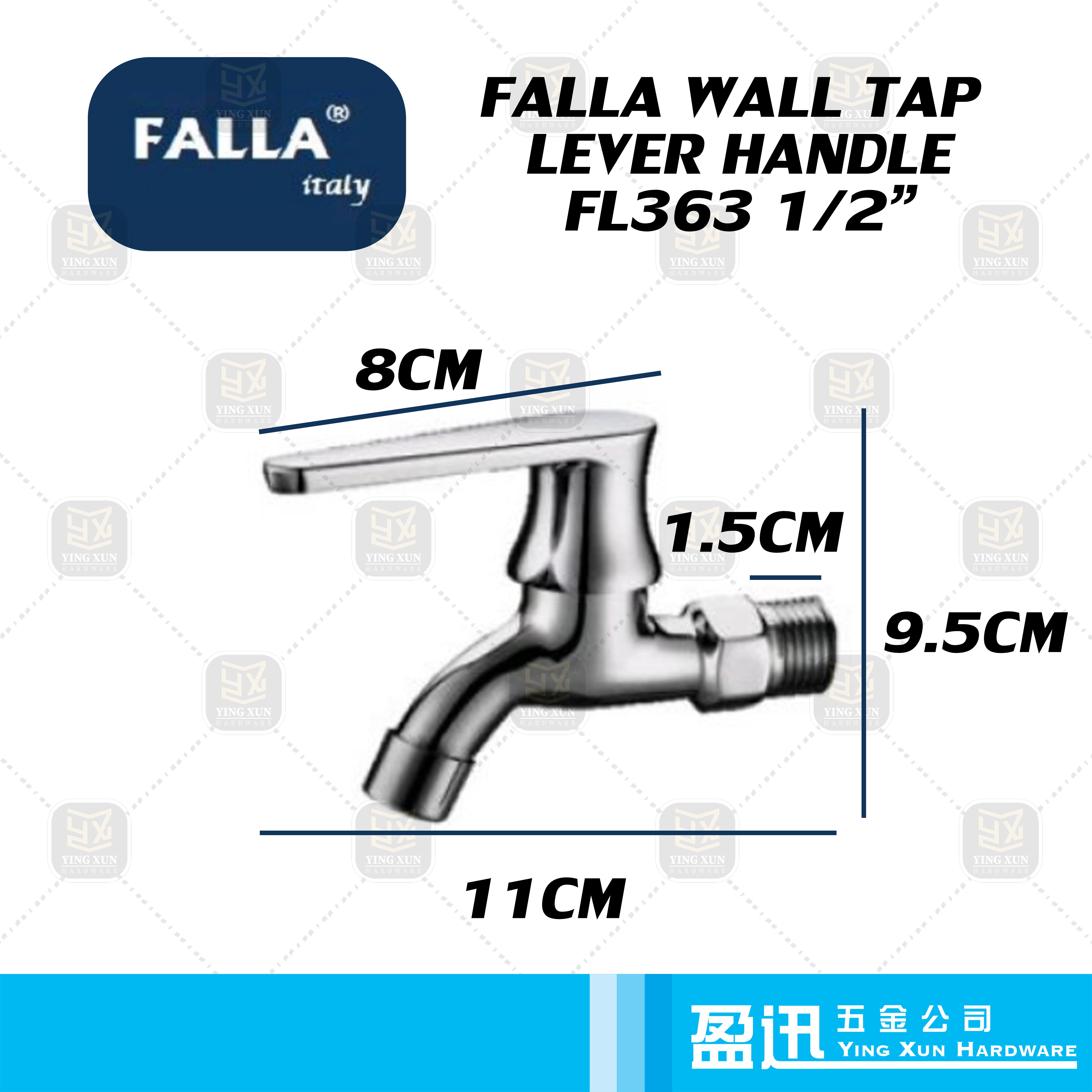 Falla Wall Water Tap Kitchen Basin Bathroom Faucets FL363 1/2" | Shopee Malaysia