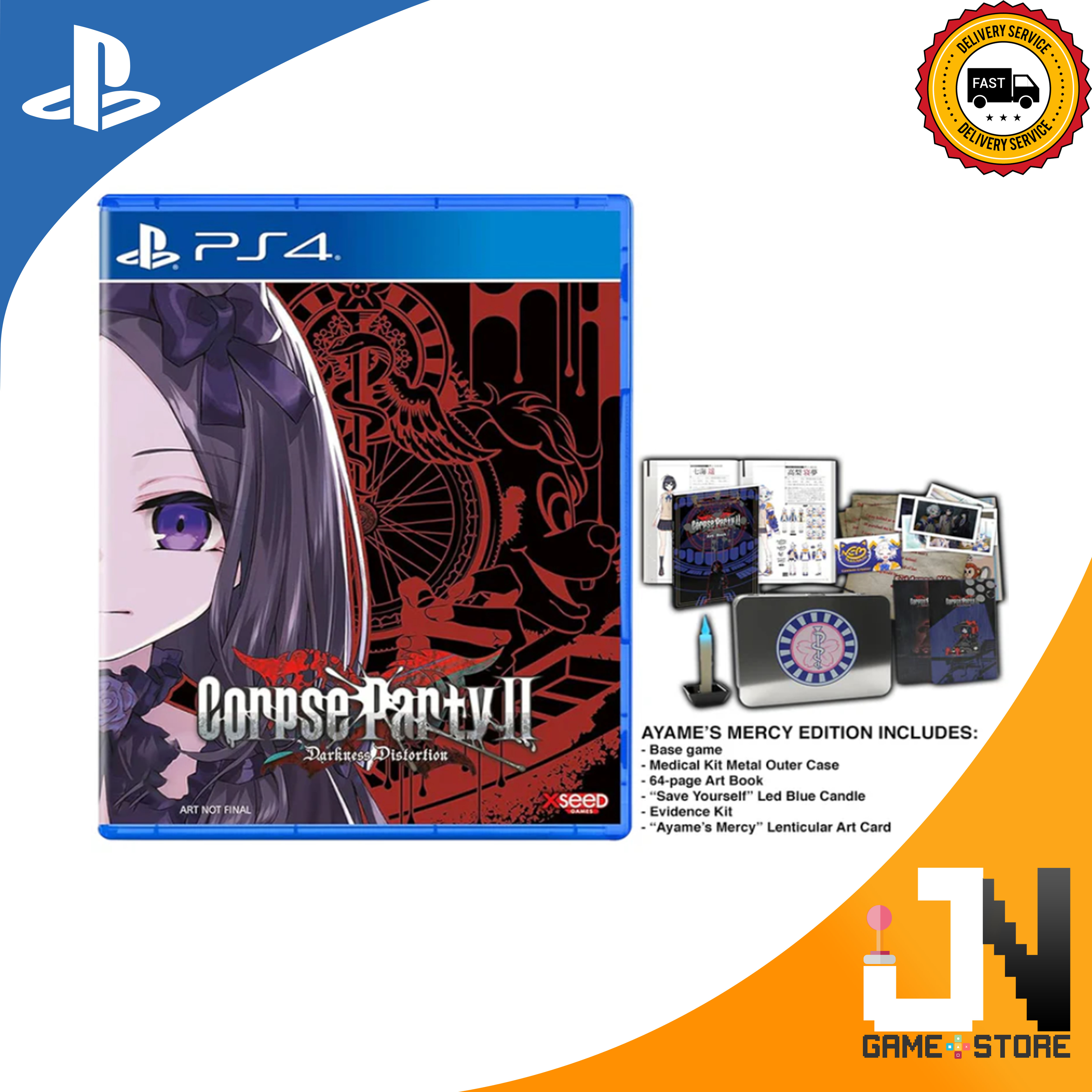 Pre Order (ETA : TBA 2025) PS4 Corpse Party II | 2 Darkness Distortion ...