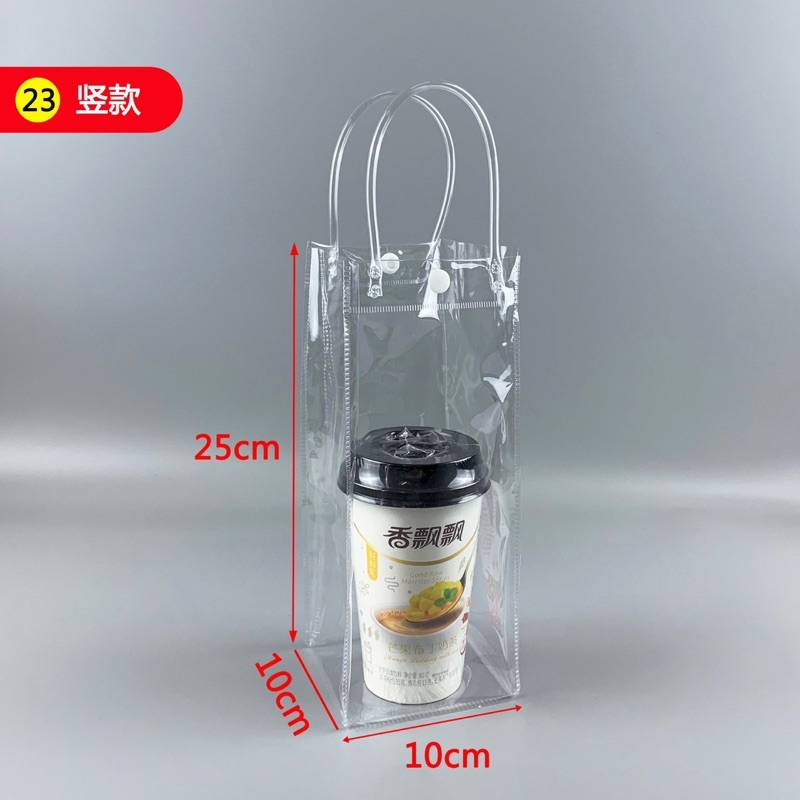 PVC Bag Tote Gift Beg Hadiah Transparent Handbag Goodies Bag Birthday ...