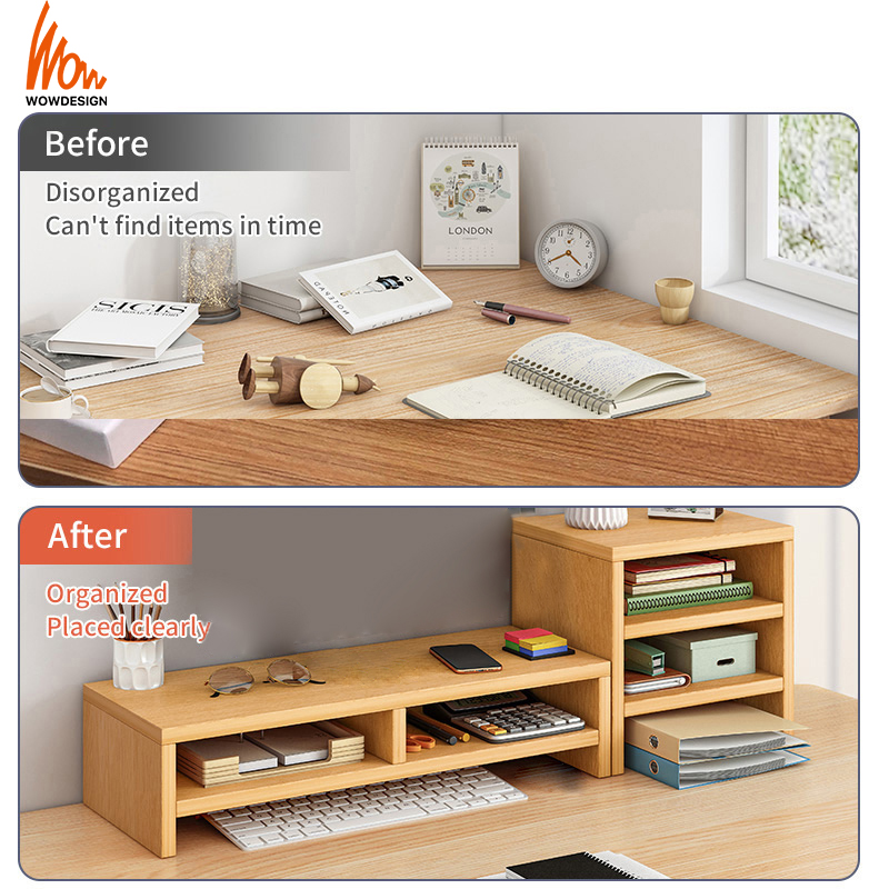 Monitor Stand Raiser Screen Increase Shelf Base Riser Laptop Stand ...