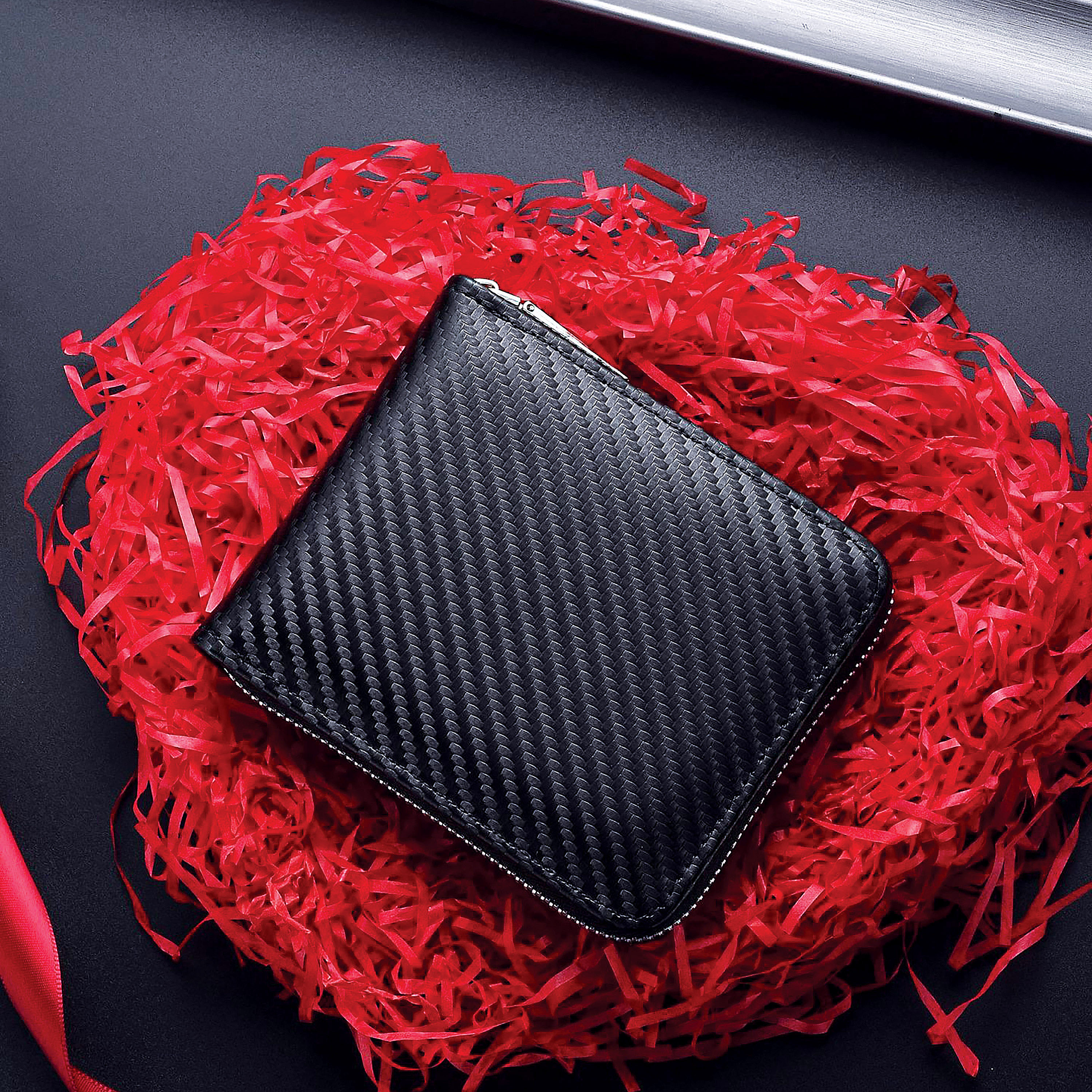 B194 RFID Dompet RFID Short Wallet RFID Zip Purse Woman Dompet RFID ...