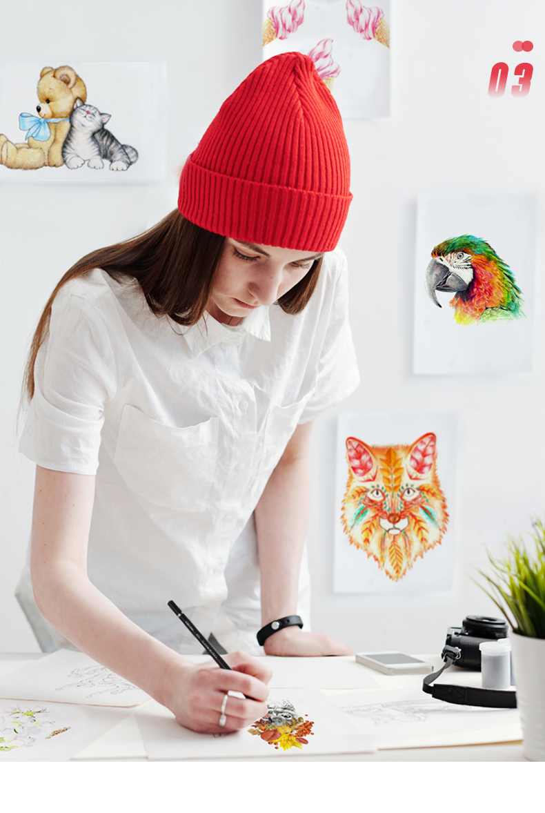 Deli Signature Oil Colour Pencil Pensel Warna School Ergonomic Shape ...