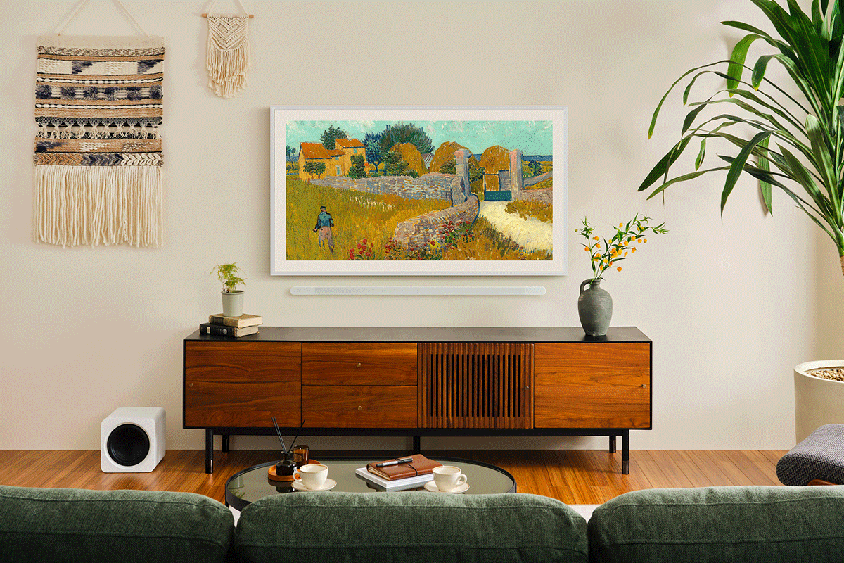 Samsung The Frame LS03D QLED 4K Art Mode Smart TV (2024) (55"/65"/75 ...