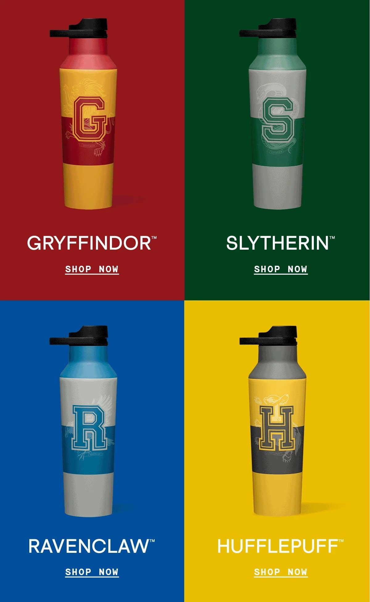 CORKCICLE HARRY POTTER SPORT CANTEEN INSULATED WATER BOTTLE - 20oz DARK ...