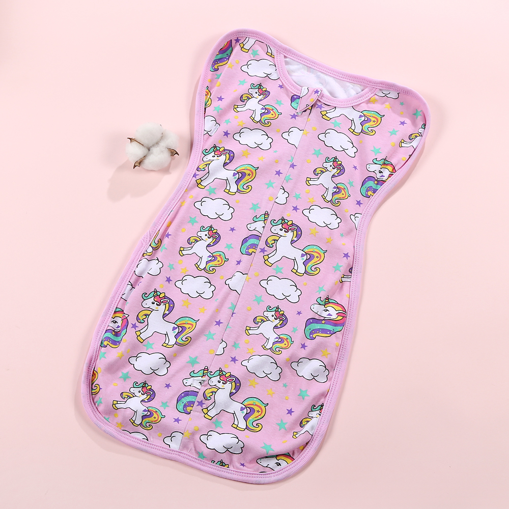 ZIP BABY SWADDLE Newborn Baby Sleeping Bag Blanket Bedung Bayi Instant ...