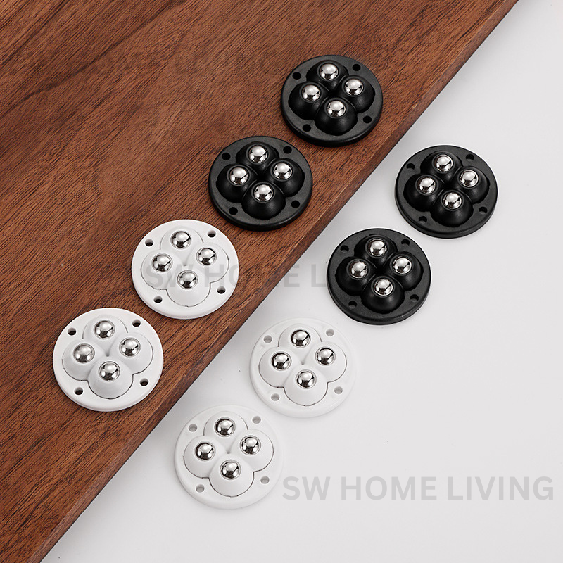 SW 4pcs Roda Universal Mini Roda Lekat Sendiri Self Adhesive Roda ...