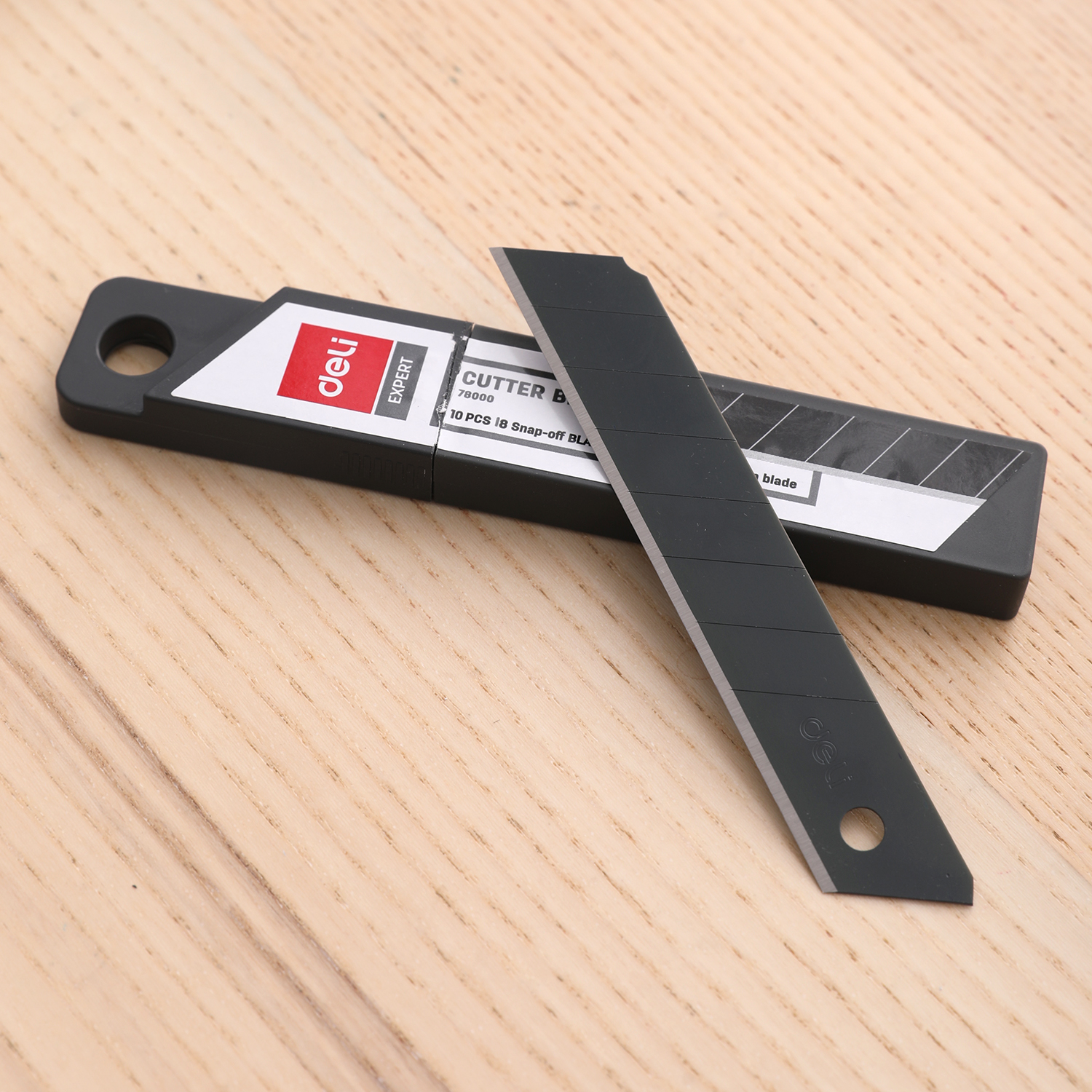 Deli Cutter Blade Refill for Universal Cutter Knife SK5 Alloy Steel (10 ...