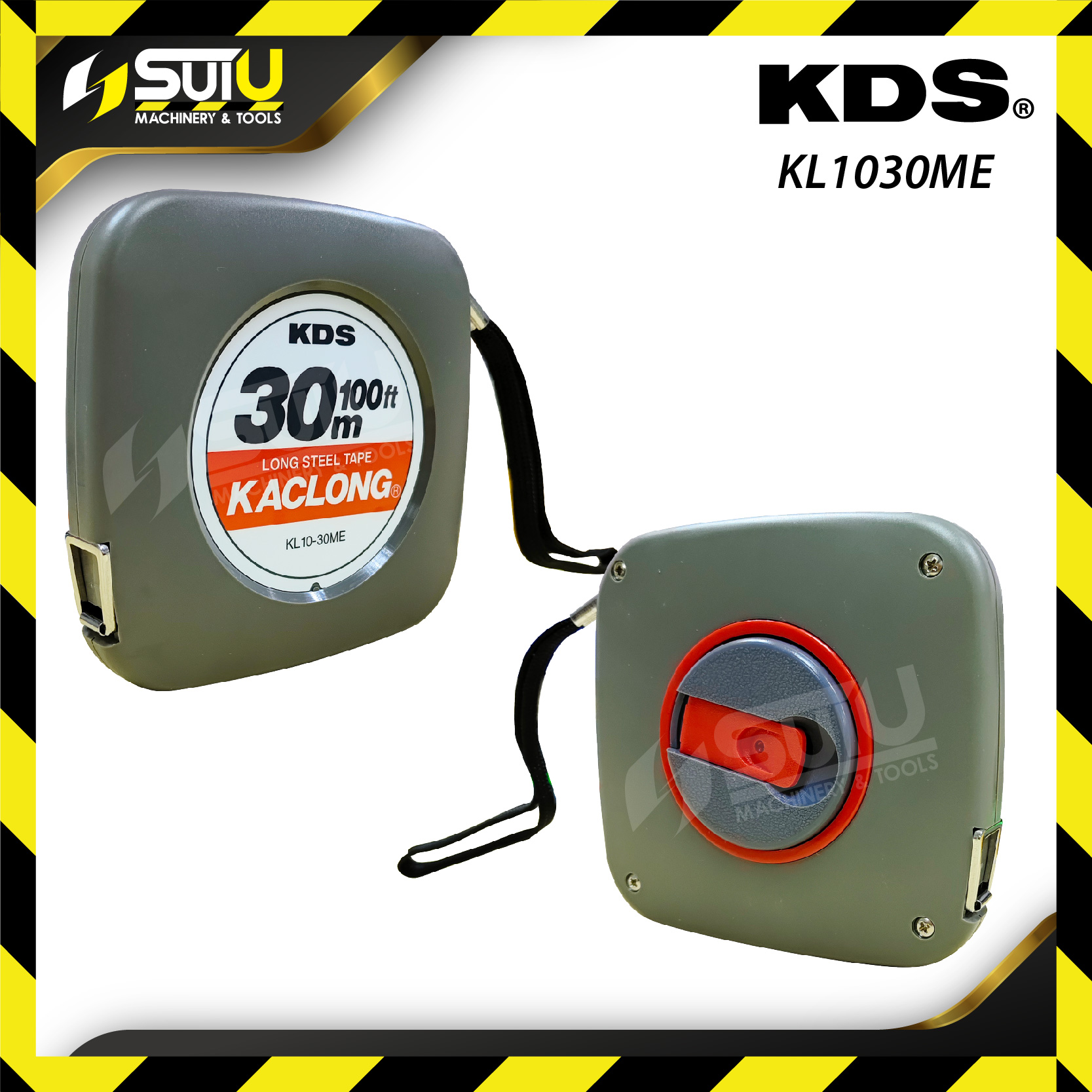 KDS KL10-30ME / KL1030ME 30M x 100ft Measuring Steel Tape / Tali Tape Ukur | Shopee Malaysia