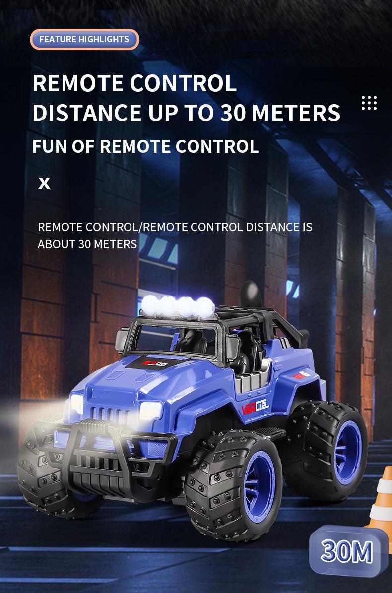 🐳Remote Control Crawler Car Toy for Kids Wireless Control Model Car 1 ...