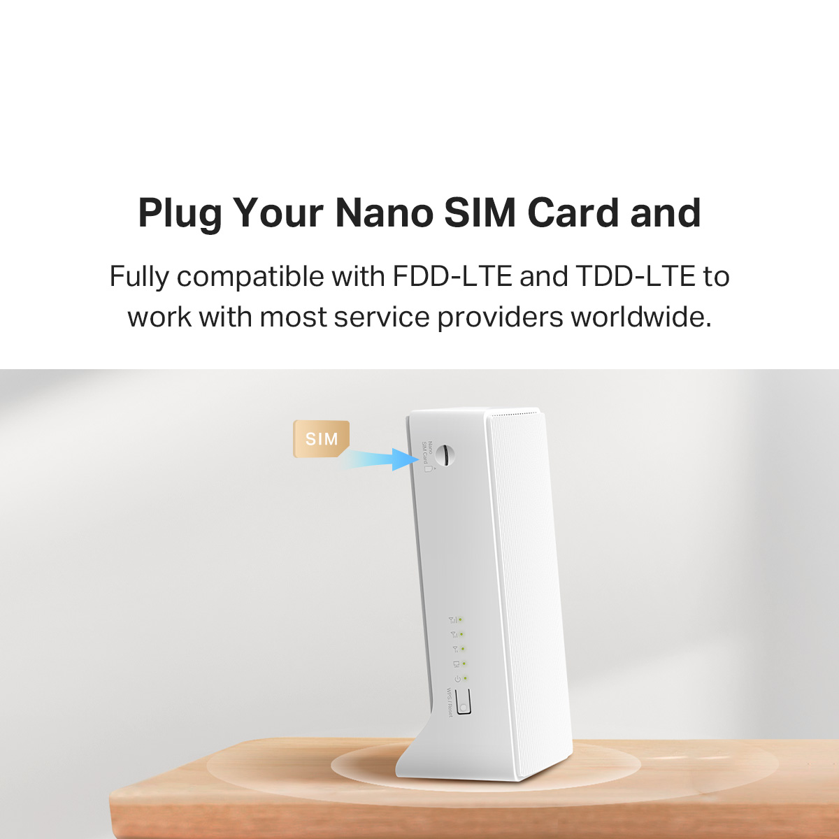 Mercusys UNLIMITED Mod Modem MB112-4G 300Mbps Wireless N 4G LTE Plug and Play Router Band 28 ...