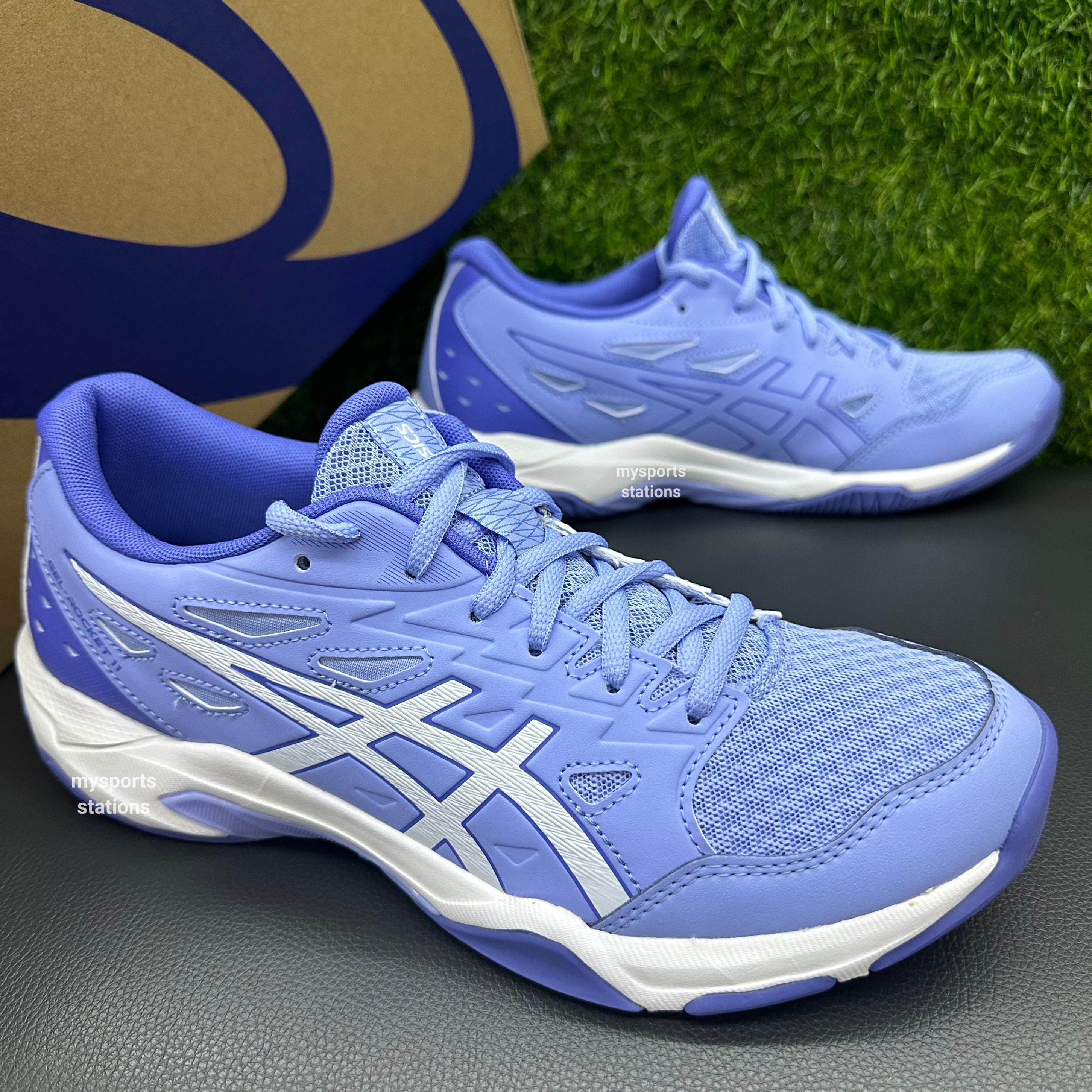 asics Womens Gel-Rocket 11 [1072A093-401] | [1072A093-003] Badminton Shoes | Court Shoes | Kasut ...