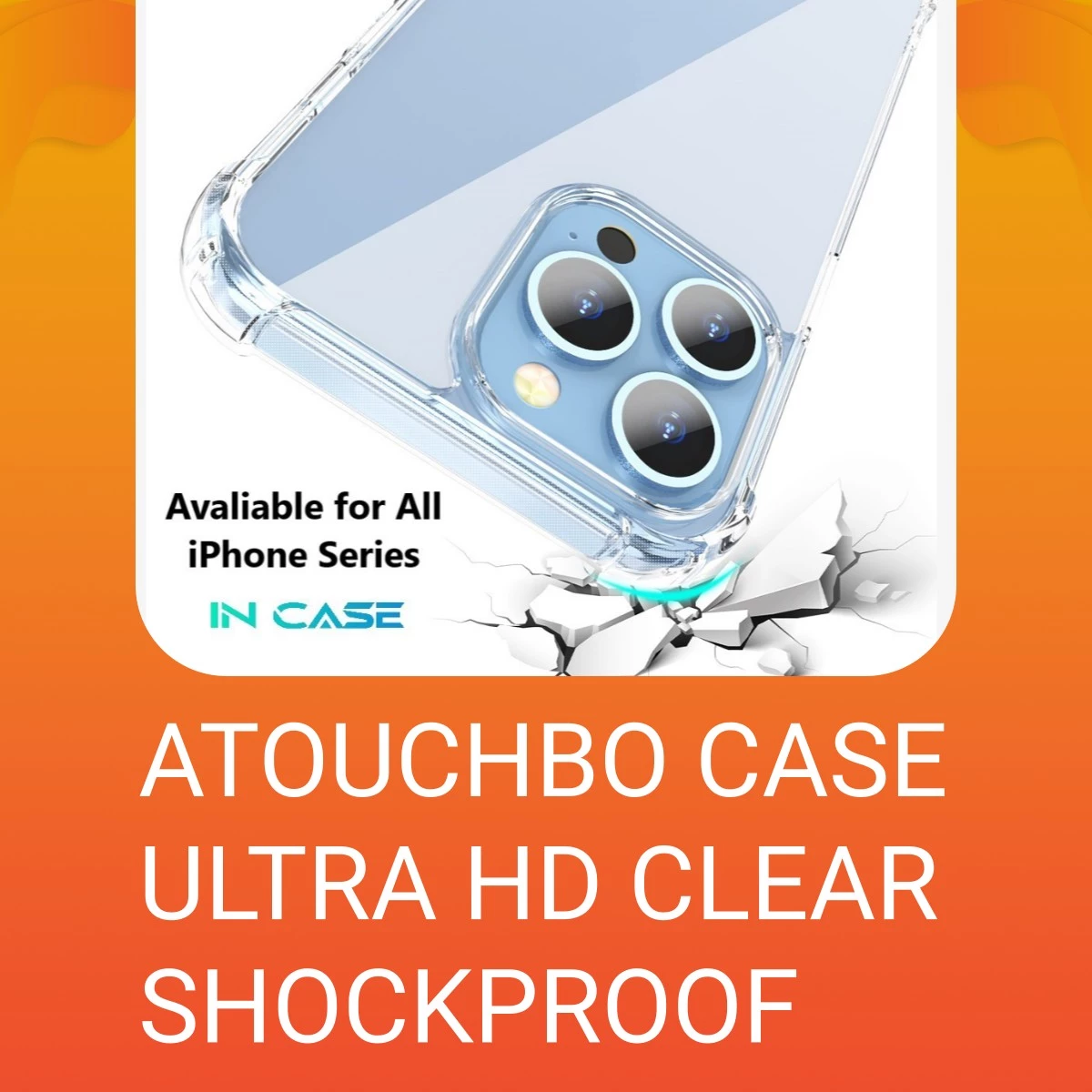 [ATOUCHBO ORIGINAL] Shookproof King Kong Ultra Clear Case Transparent ...