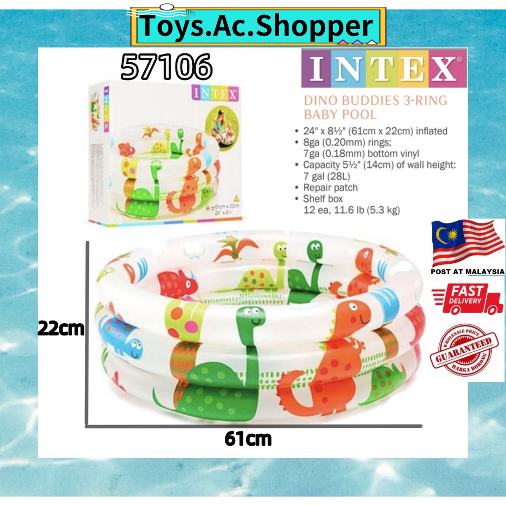 swimming pool kids Inflatable children pool baby intex kolam renang ...