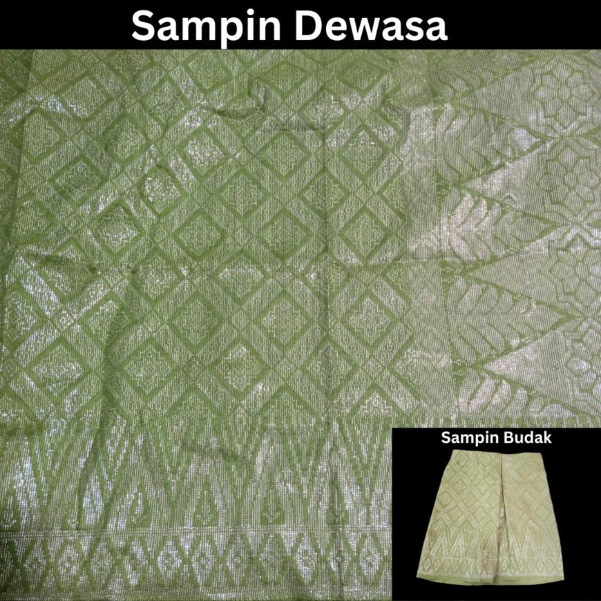 sama designs Sampin Dewasa or sampin budak Royal Premium. Size S, M, L ...