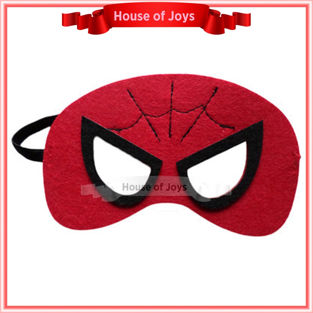 [Ready Stock] Marvel Superhero Felt Mask Party Gift Superman Hulk ...