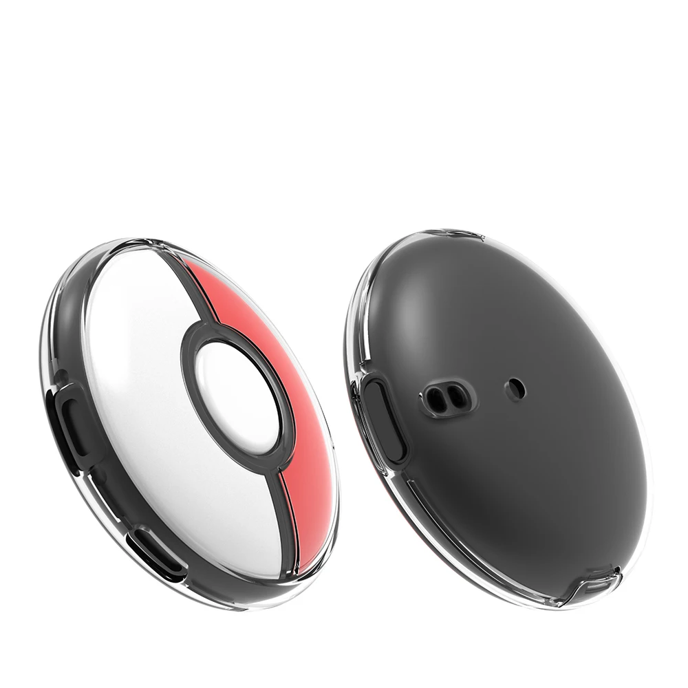Pokemon GO Plus Full Set | Crystal Transparent Case | PC Split Pokeball ...