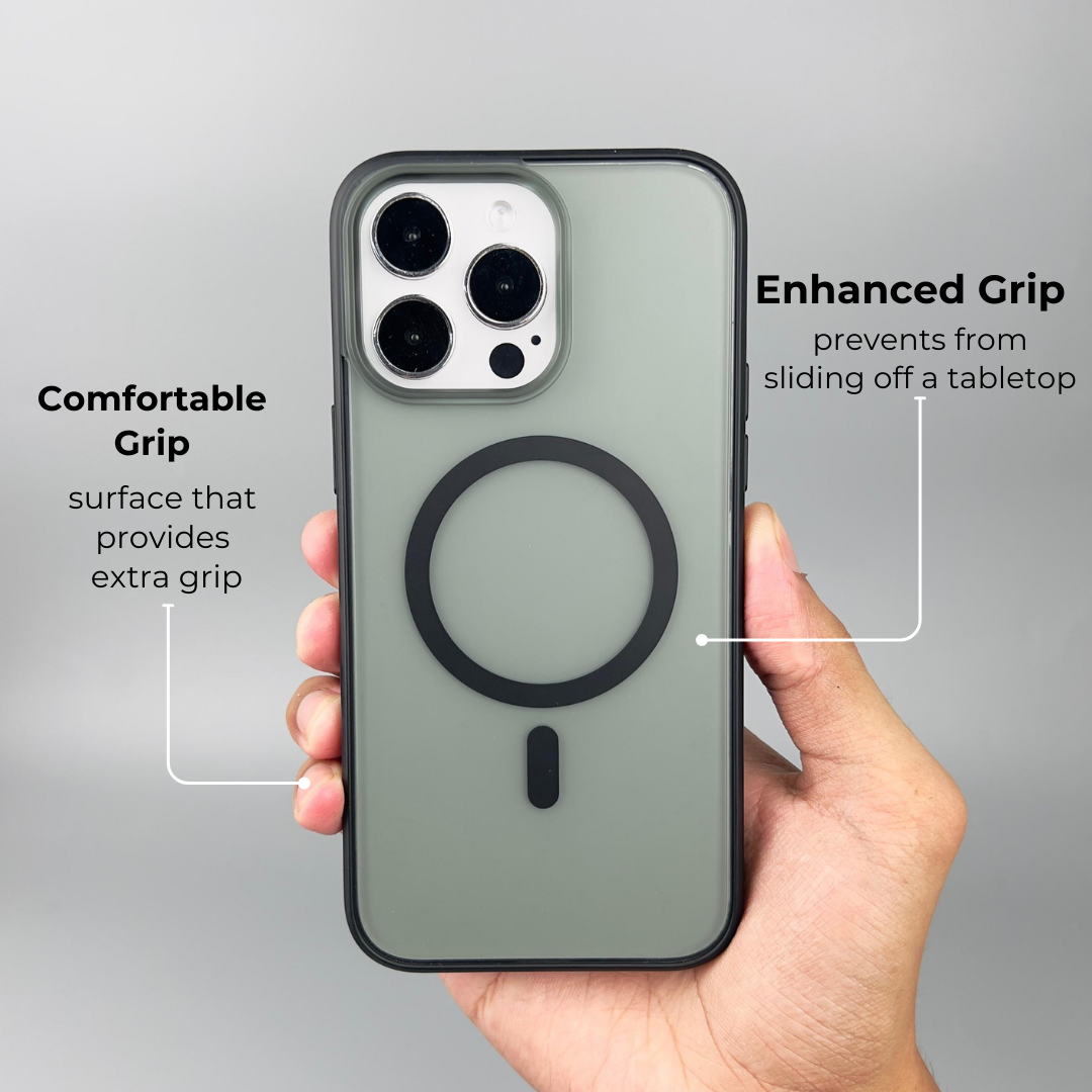 MojoSkins Charlie Magnetic Bumper Matte Casing Straight Side ...