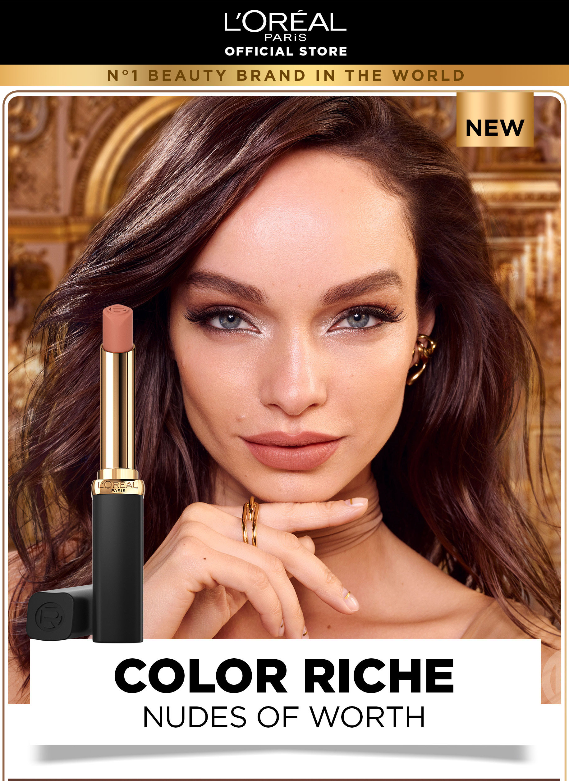 L’Oréal Paris Color Riche Intense Volume Matte Lipstick for 16H Long ...