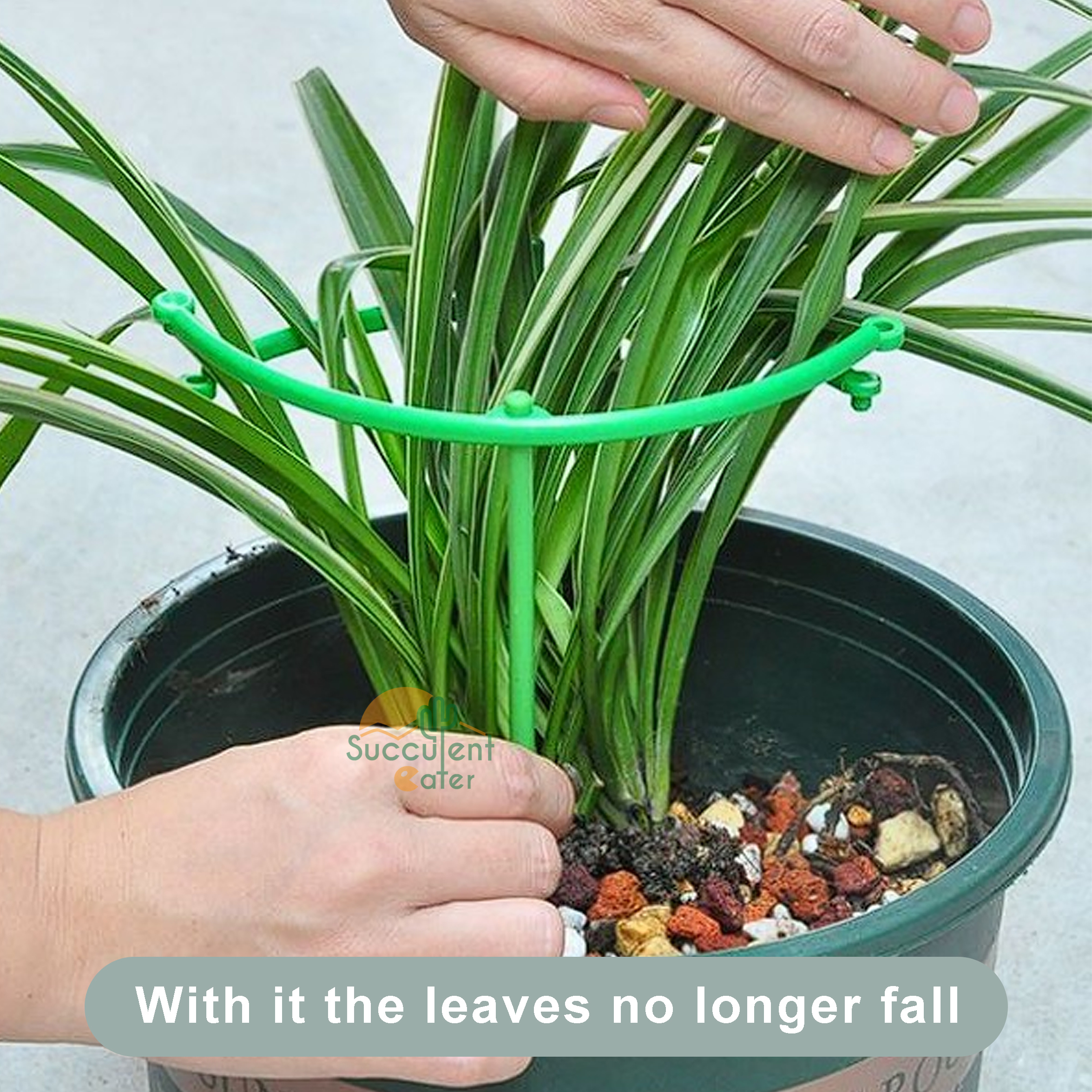 Stackable Plant Support Ring Rack Bracket Braket Panjat Tanaman Pokok ...