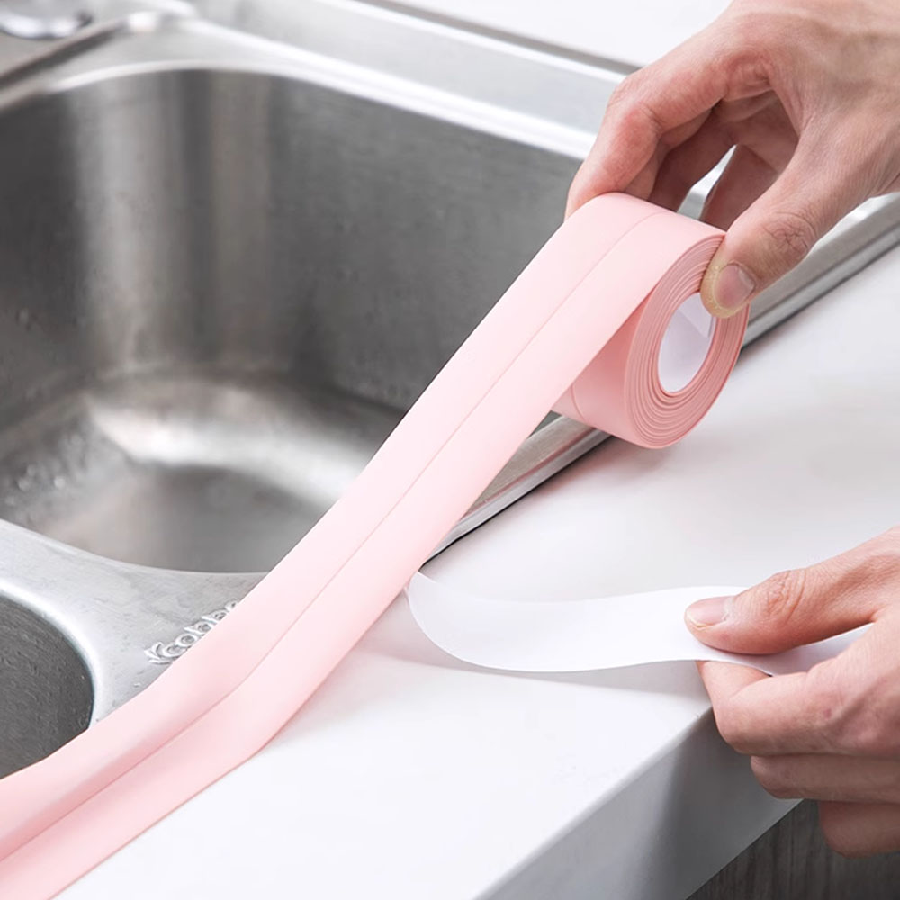 KMH PVC Waterproof Anti Mold Sticker Tape Self Adhesive Sticker Sealing ...