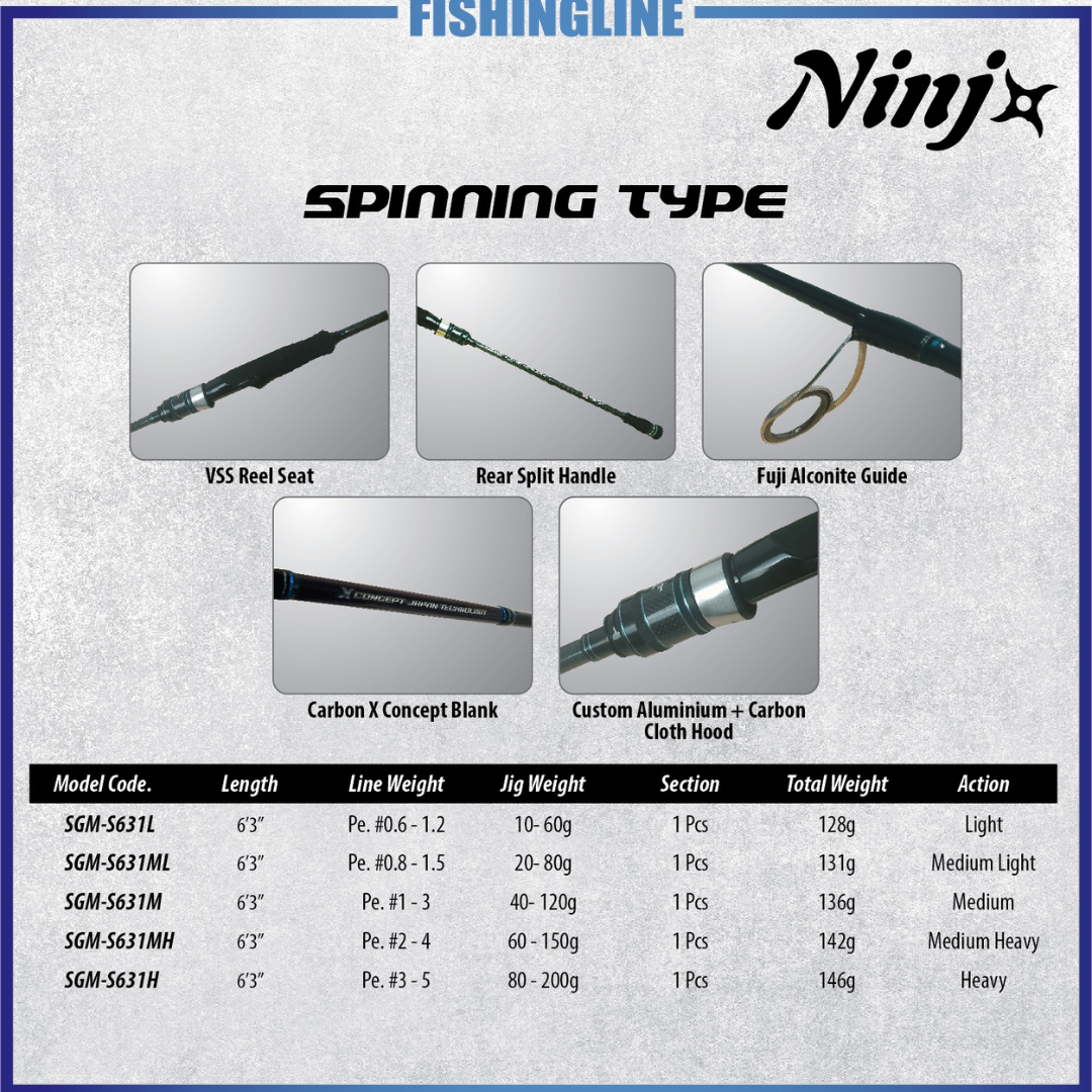 "NEW!!"NINJ SHINIGAMI HOLLOW ROD[X CONCEPT JAPAN TECHNOLOGY] | Shopee ...
