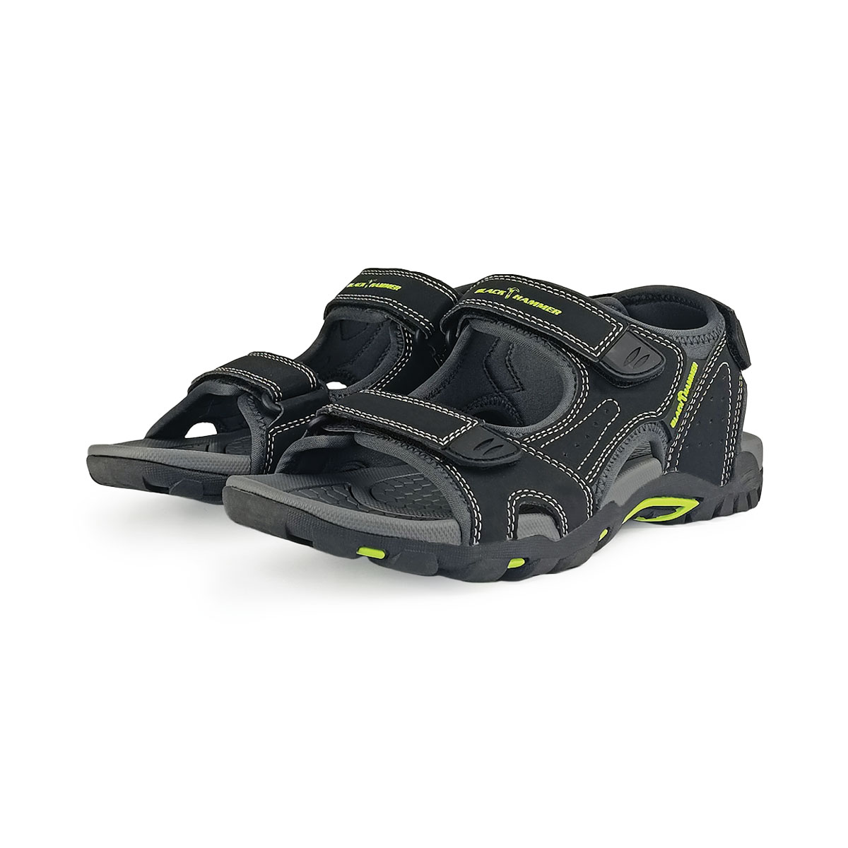 Black Hammer Men Walking Sandals YSE-26025 | Shopee Malaysia