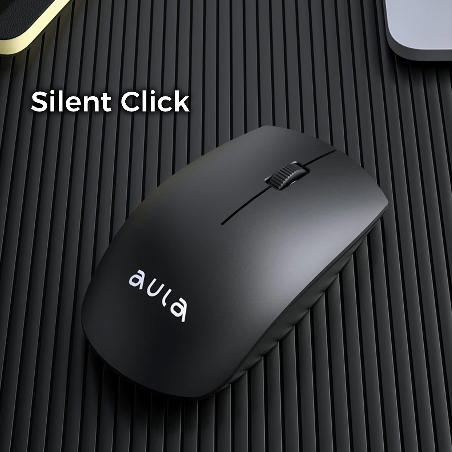 AULA AM201 Wireless Mouse 2.4GHz USB Dongle Receiver Optical Windows ...