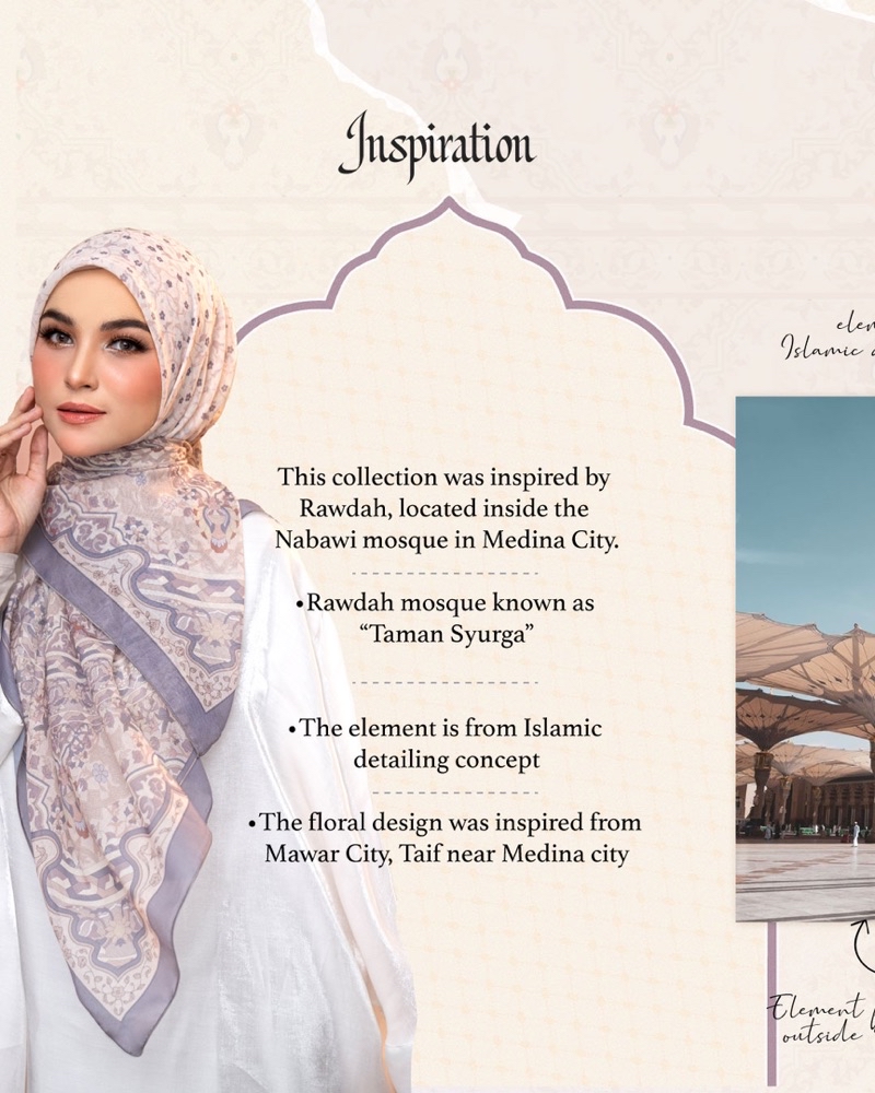 🔥NEW🔥 TUDUNGRUFFLE New Collection - Meraki [Gift Brooch] Tudung Bawal ...