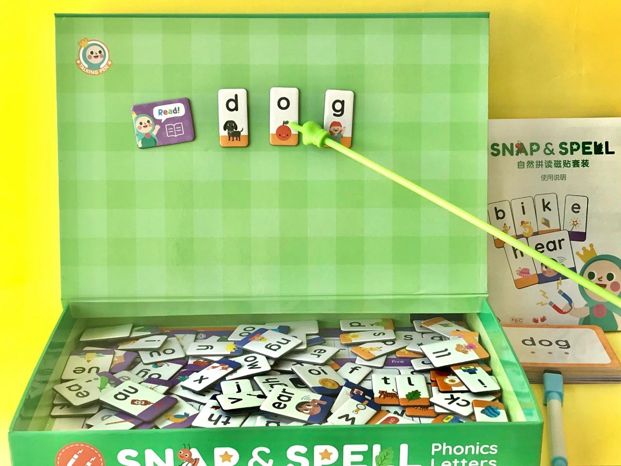Snap & Spell Phonics Letters Learning Kit Phonics Worksheet Activities ...