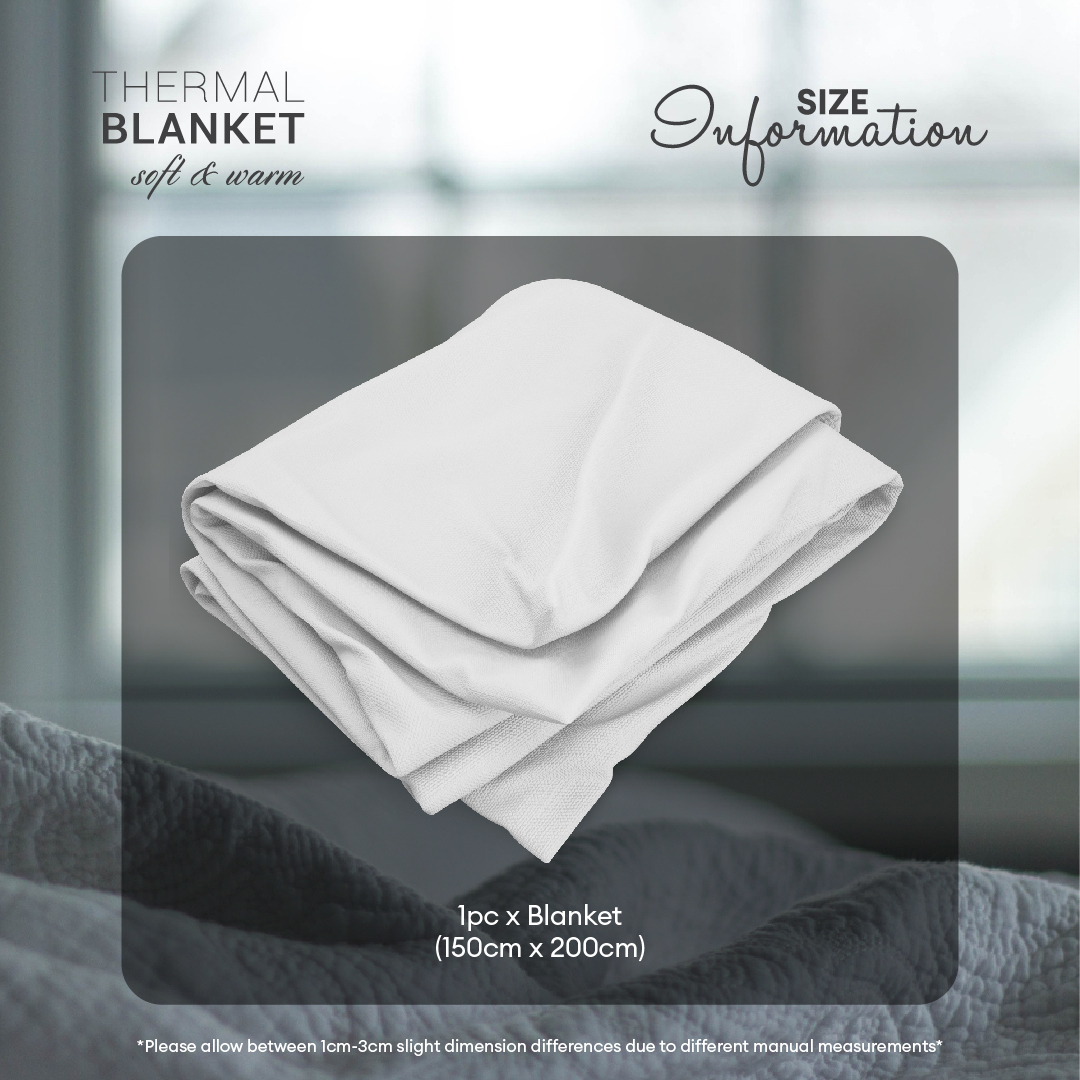 Jean Perry 100% Cotton Thermal Blanket [SSPHXB] | Shopee Malaysia