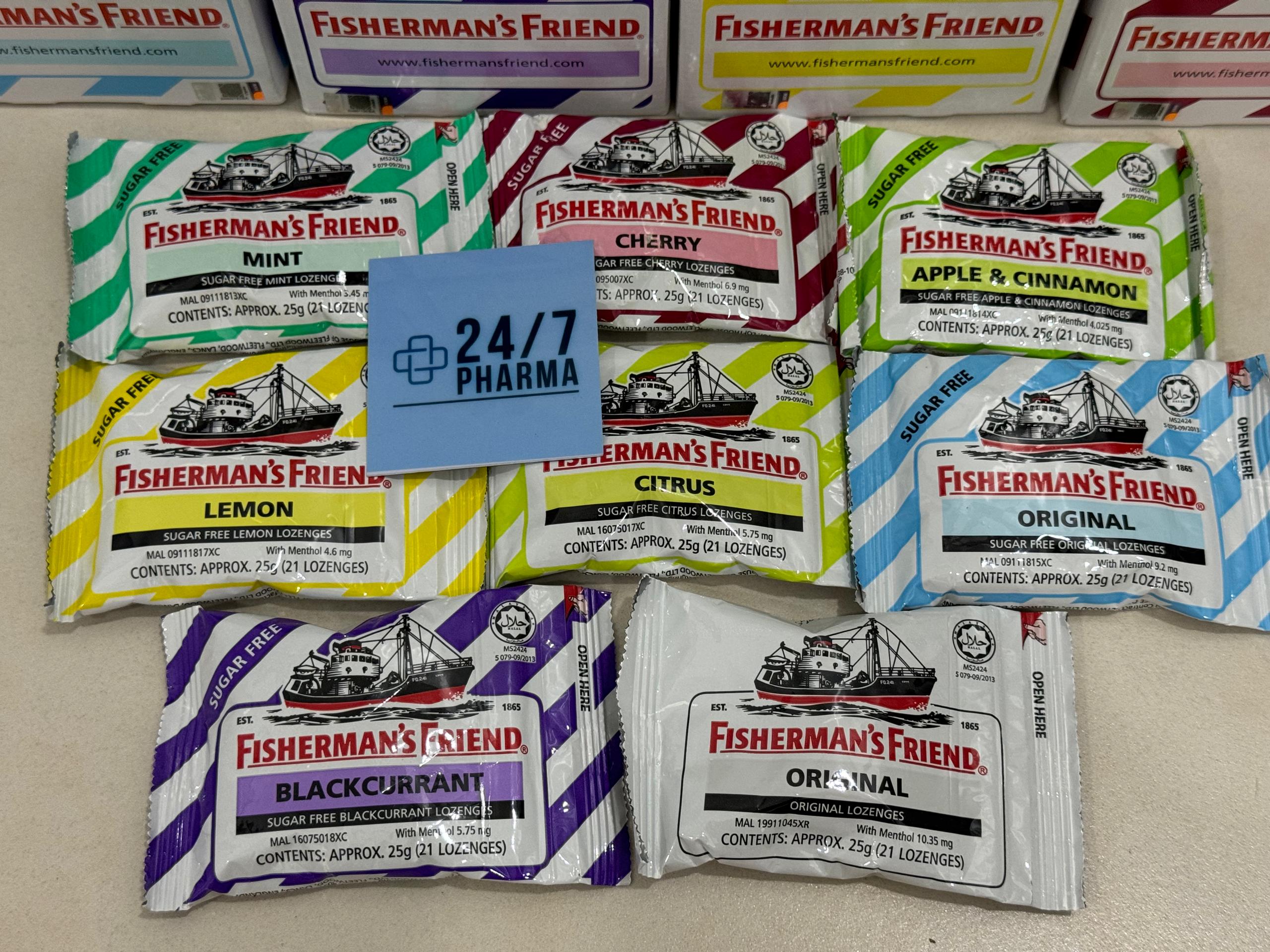 Fisherman's Friend Sugar Free Lozenges Fisherman Friends Lozenge ...