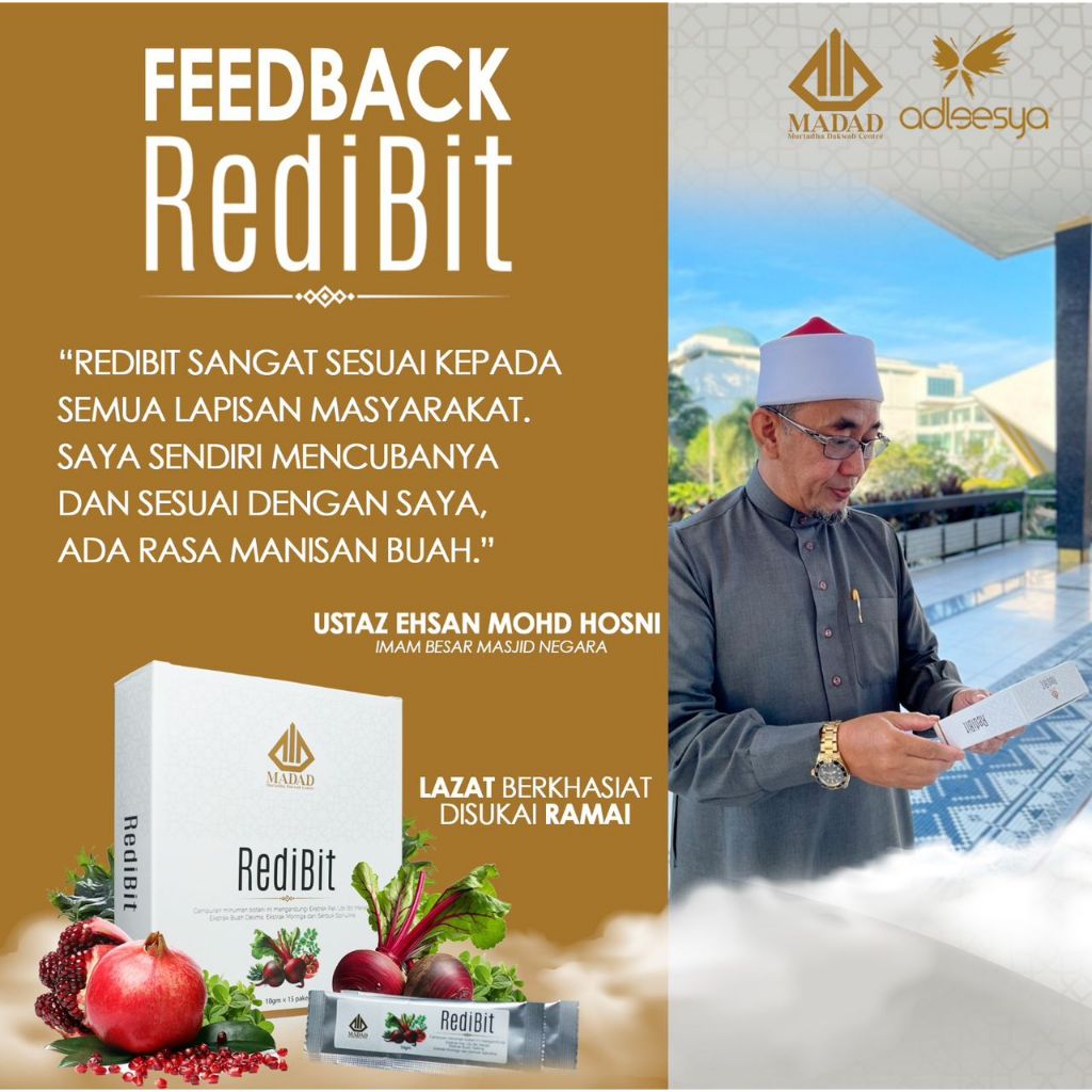 [100% ORIGINAL] MADAD REDIBIT by Ustaz Ya'akub Yusra ENERGY BOOSTER 15 ...