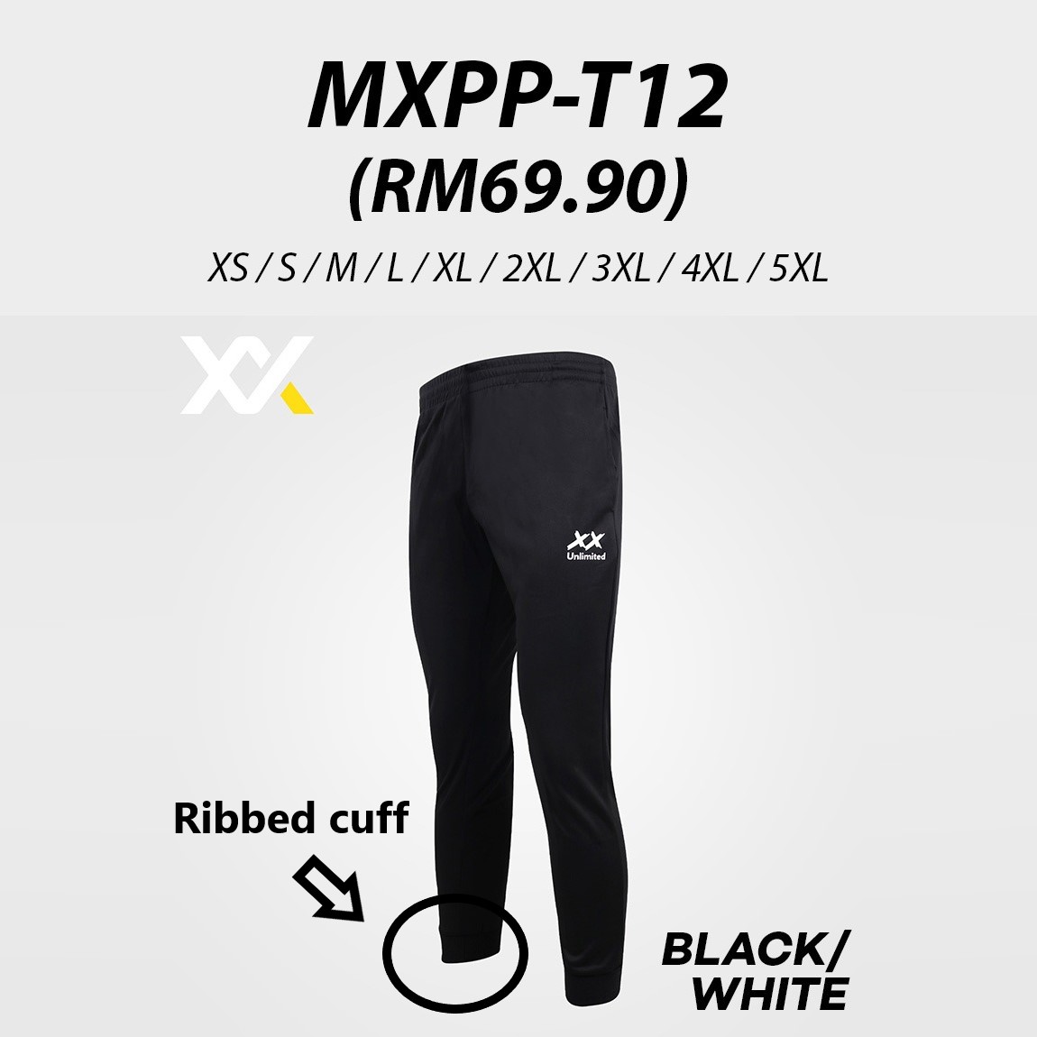 Maxx long pants tracksuit Black track suit T10 T12 T13 Seluar Sukan ...