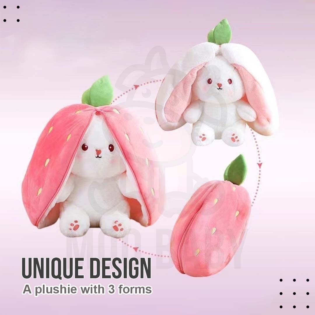 Moo Baby Boneka Anak Patung Comel 2in1 Rabbit Plush Toy Rabbit Plushie ...