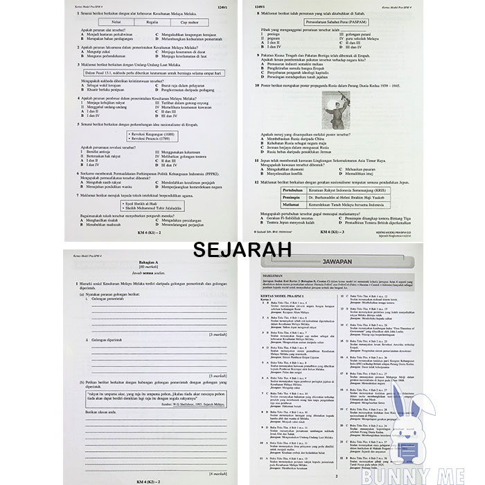 [BUNNY] 2024 Buku Latihan : Kertas Model Pra-SPM Go Tingkatan 4 Kssm - Sasbadi | Shopee Malaysia