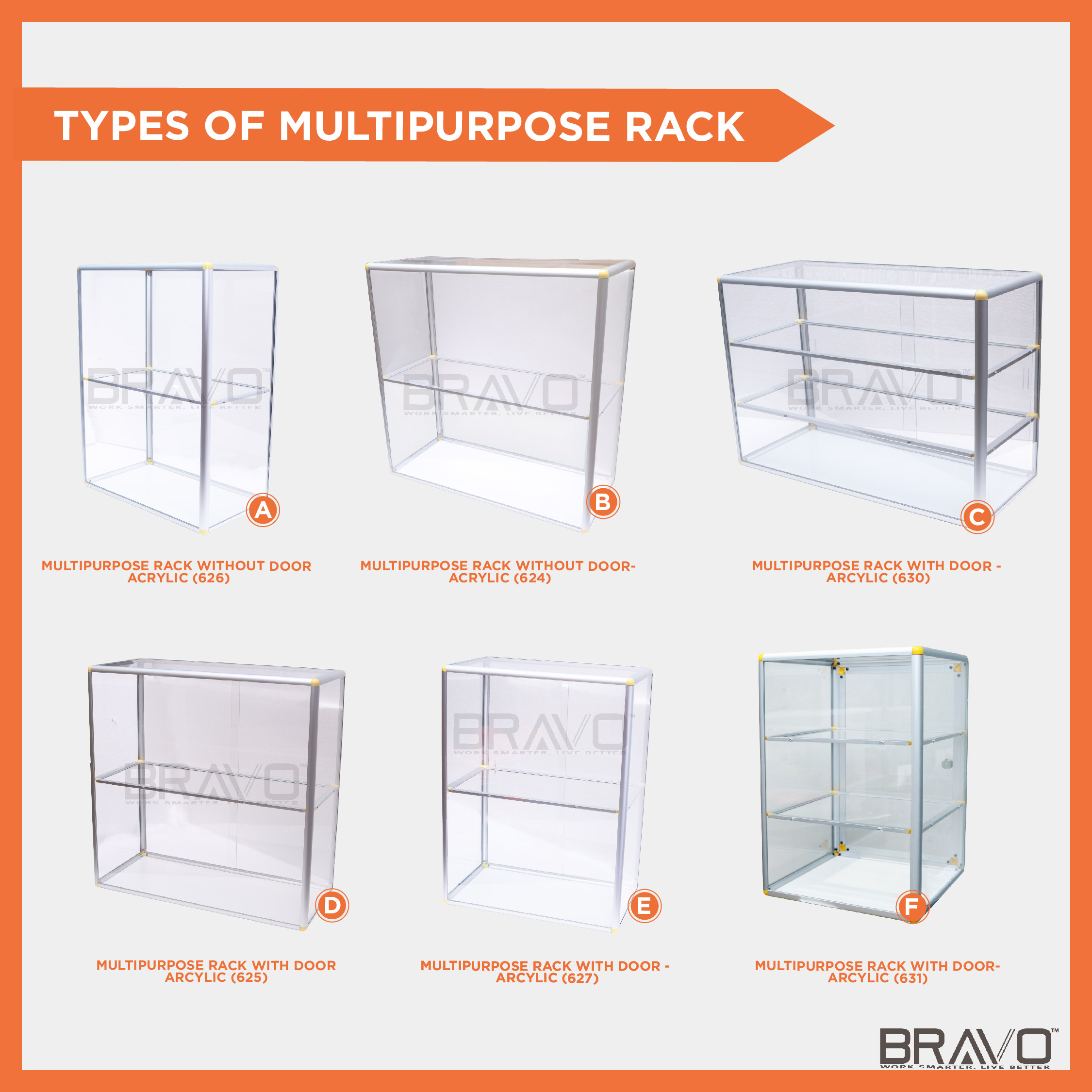 Acrylic Food Display Rack Rak Pamer Makanan Food Display Case Makanan ...