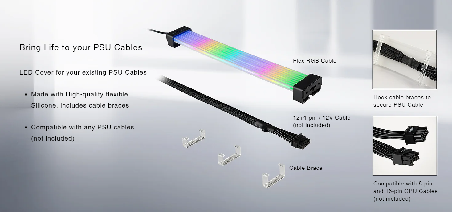Tecware Flex RGB Extension Cable | Shopee Malaysia