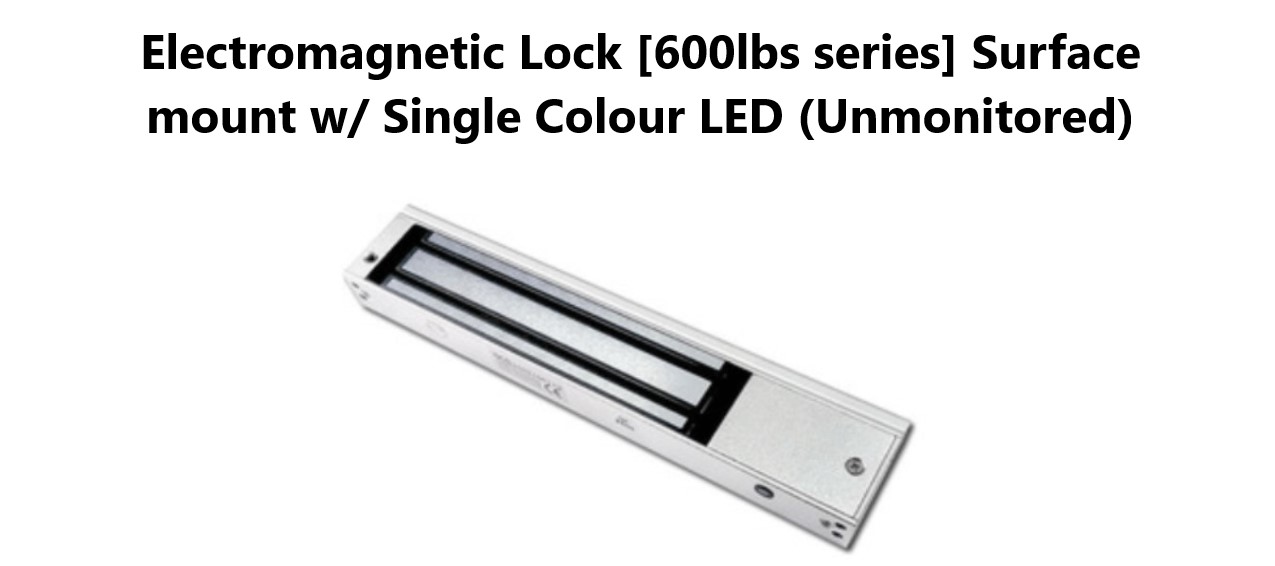 Ebelco Door Access Single Electromagnetic Lock EM Lock LED for Power ...