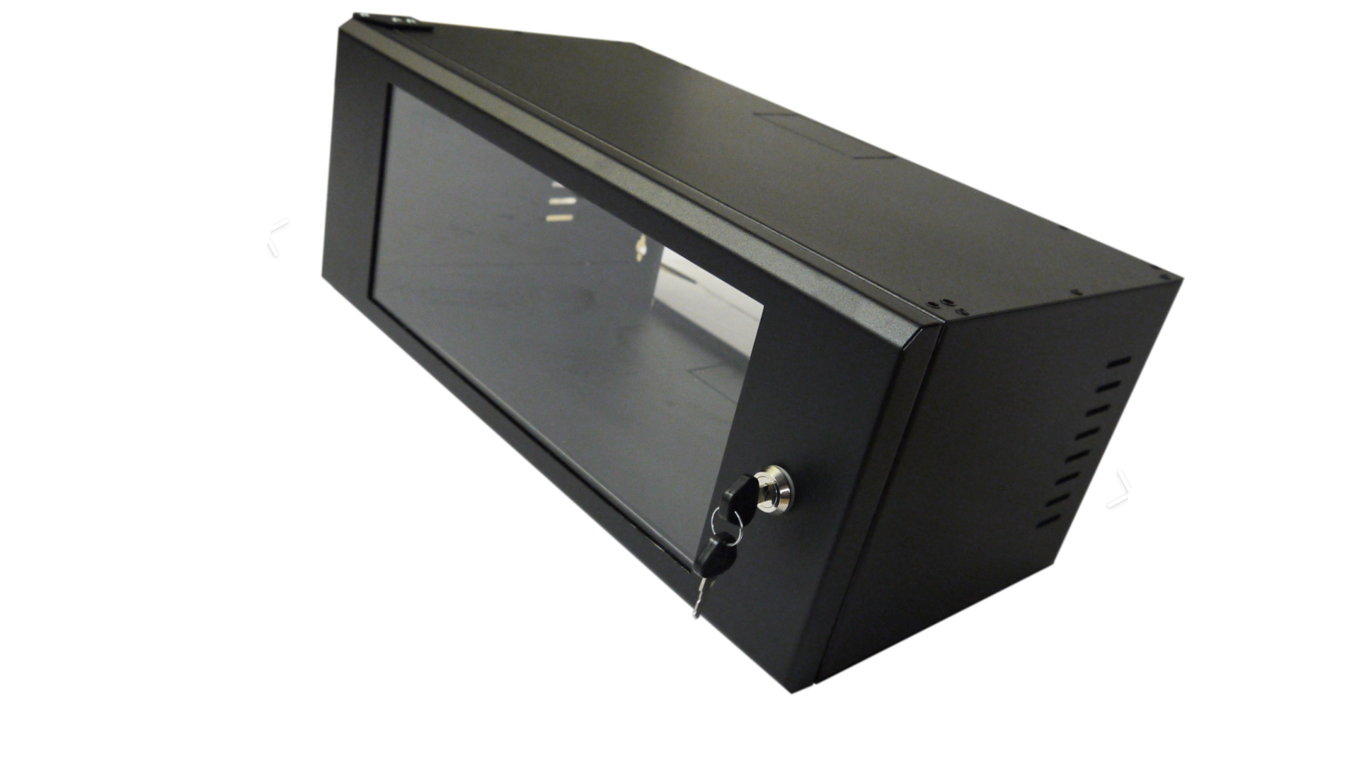 Wall Mount 4U Server Rack with 3 Gang Extension Key and Screw Set 237mm ...
