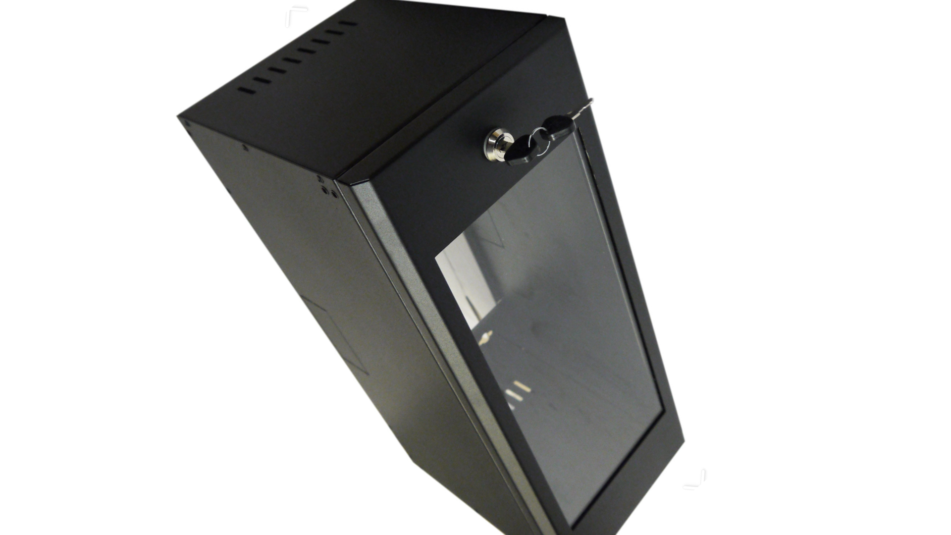 Wall Mount 4U Server Rack with 3 Gang Extension Key and Screw Set 237mm ...